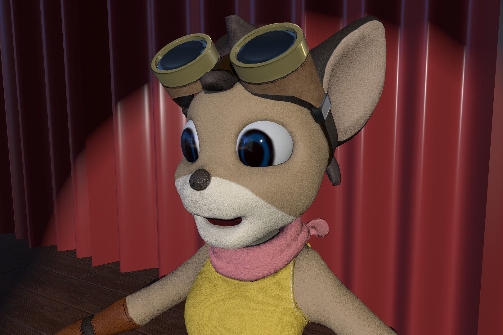 ArtStation - Anime stuffed toy.