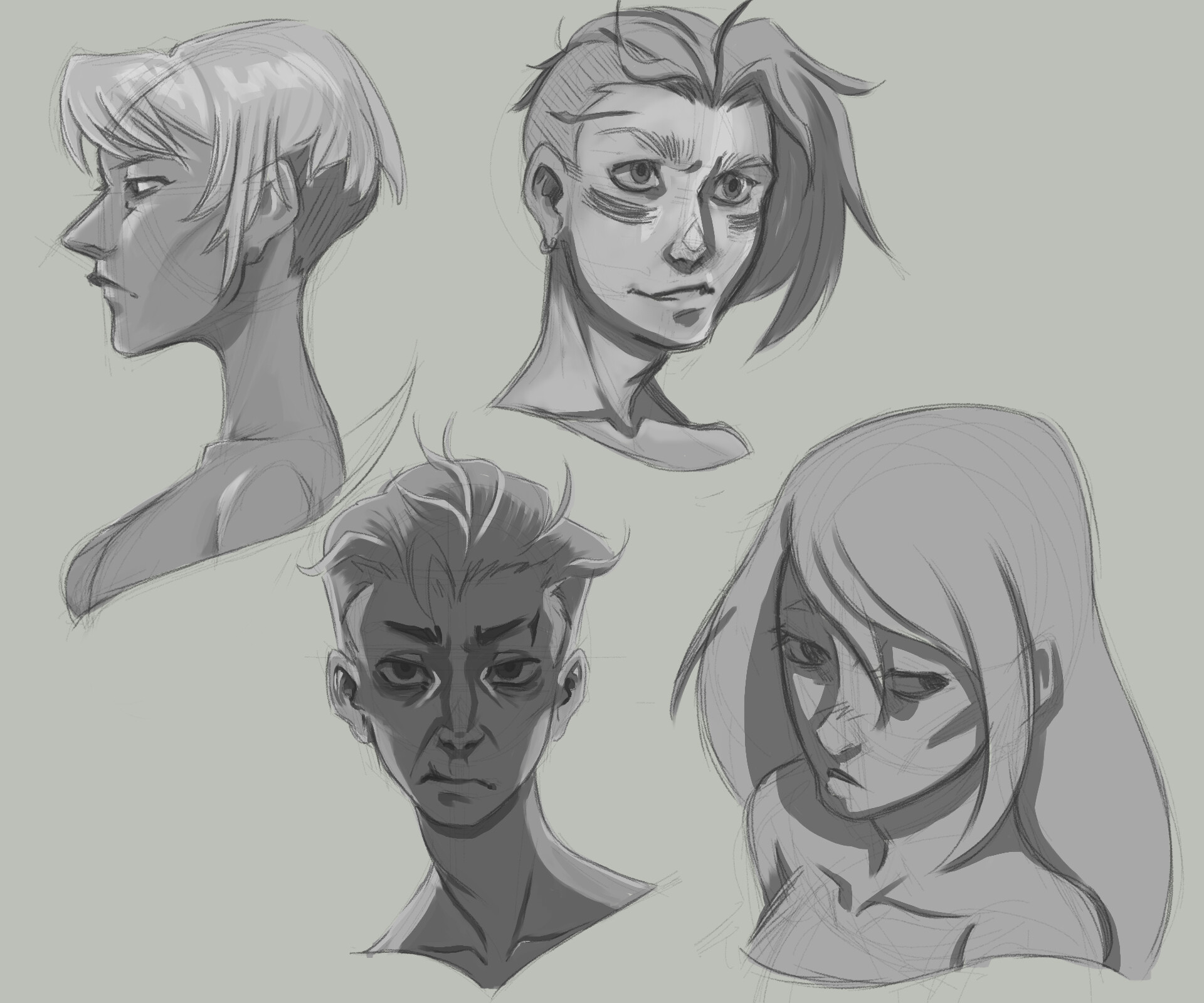 ArtStation - Value studies dump - 01