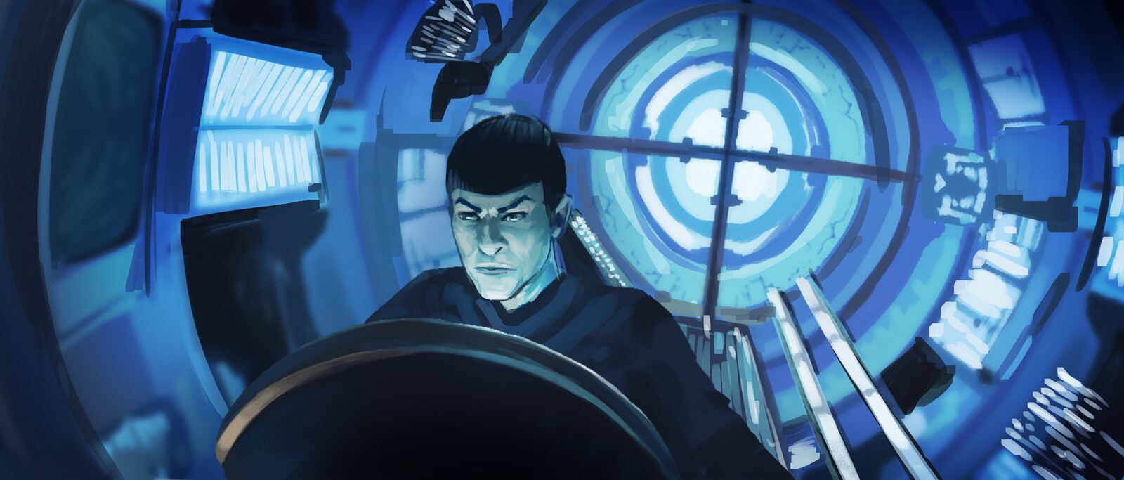 ArtStation - Spock - Startrek (45min)