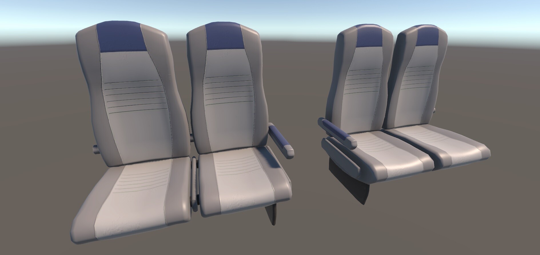ArtStation - Train Chairs