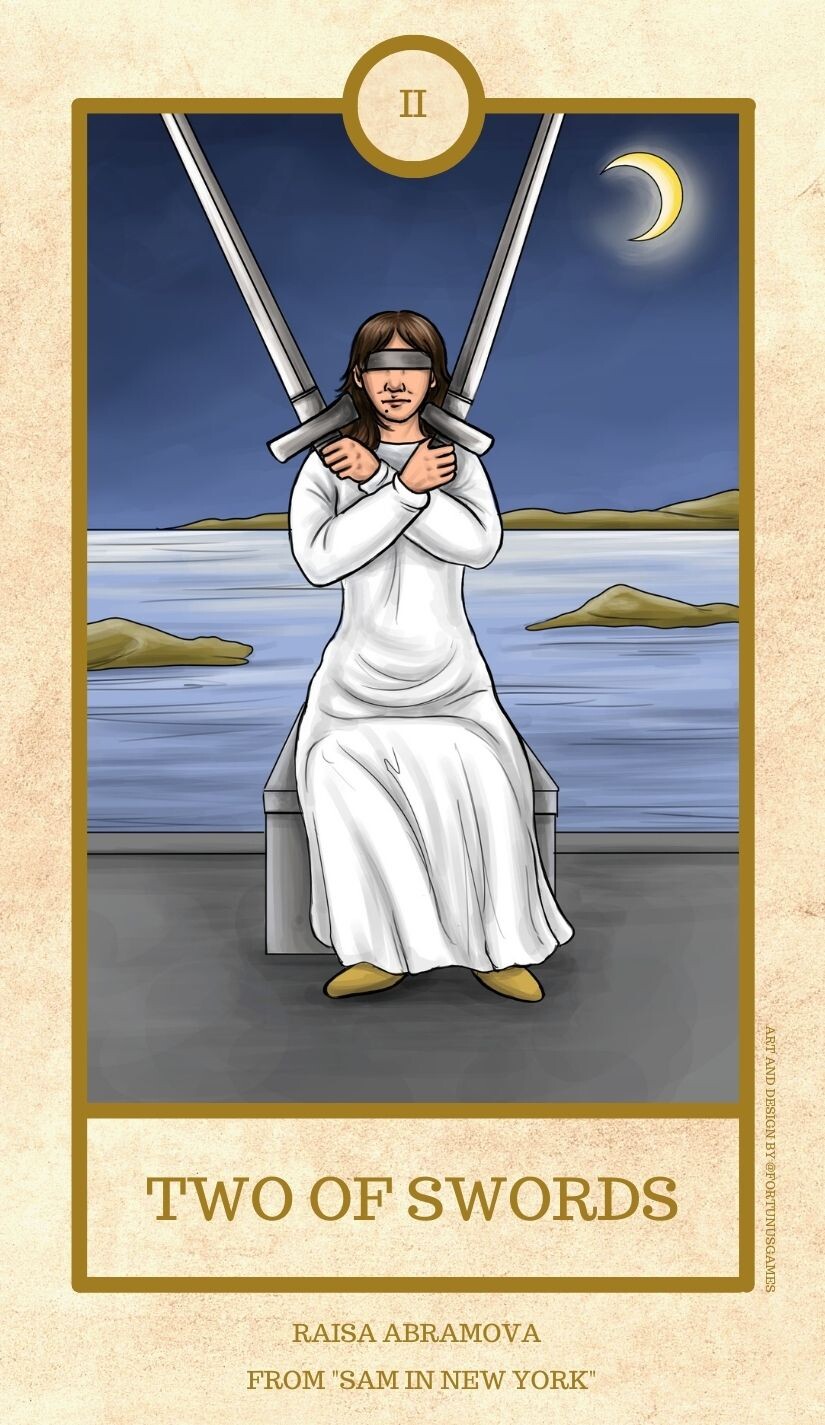 ArtStation - Two of Swords - Raisa Abramova