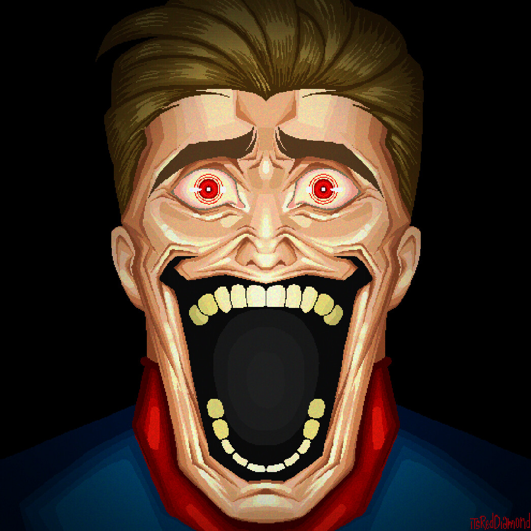 ArtStation - HOMELANDER - pixel art (2022)