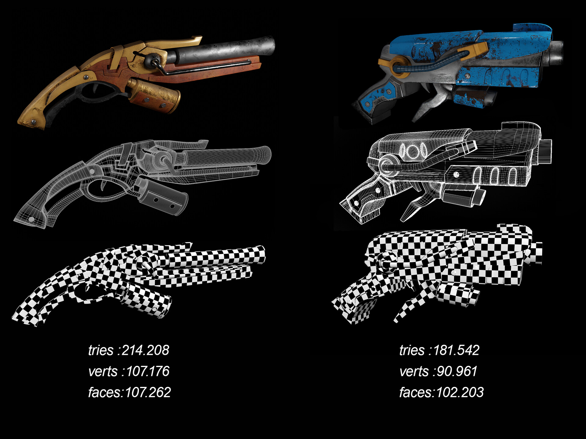 Mona torkamani - guns (sci-fi guns)