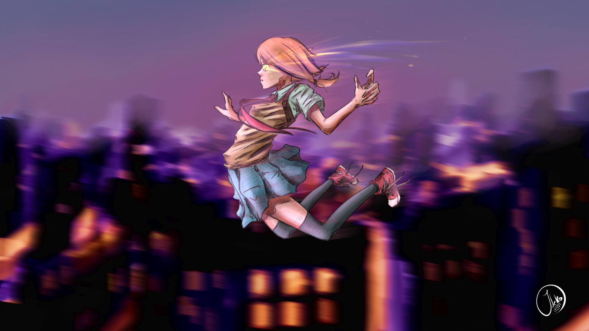 ArtStation - [OC] Jumping Rin