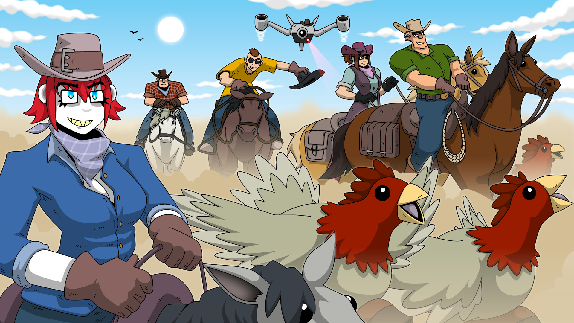 ArtStation - The Steel Family Ranch