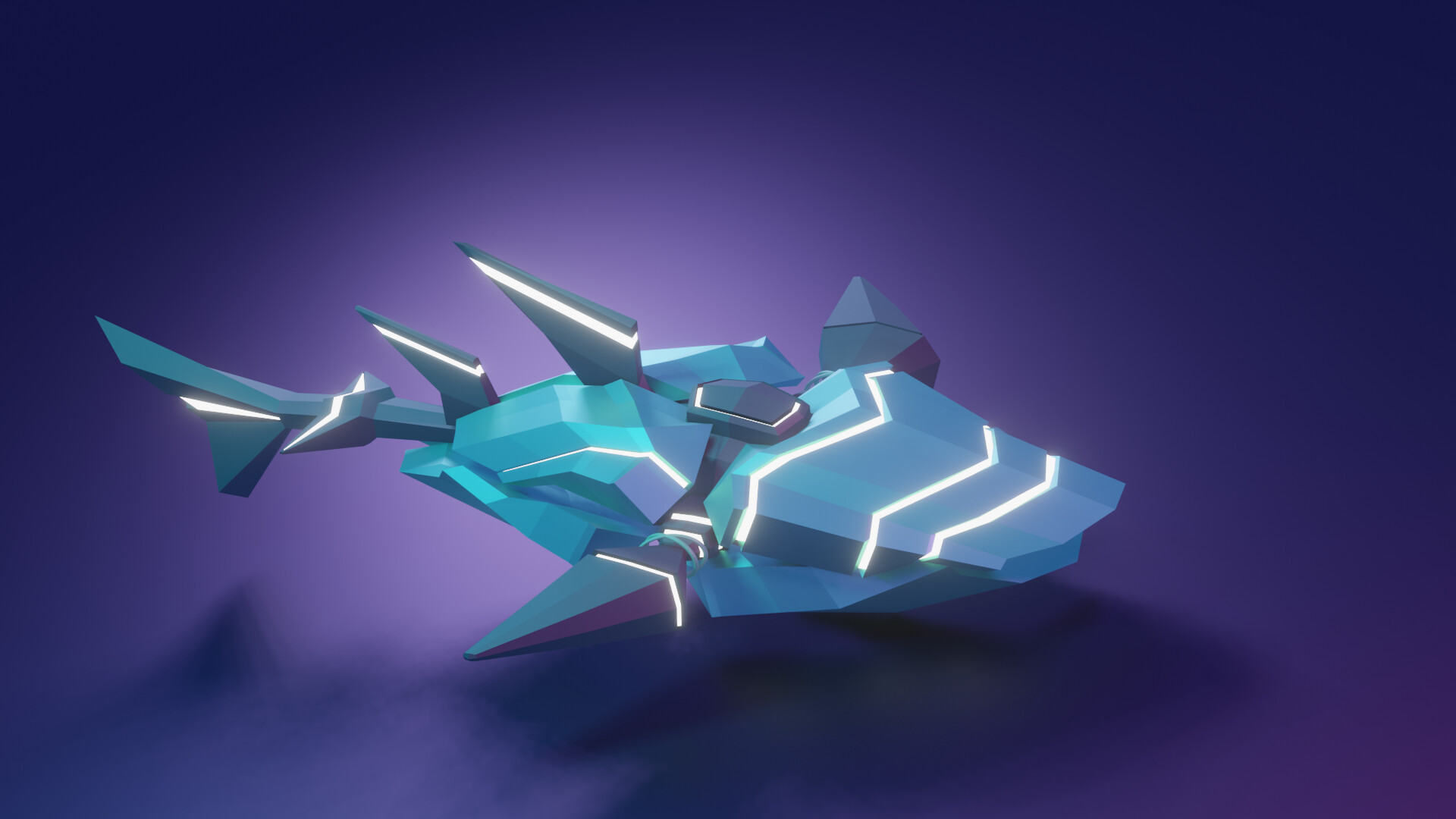 ArtStation - Mecha Shark