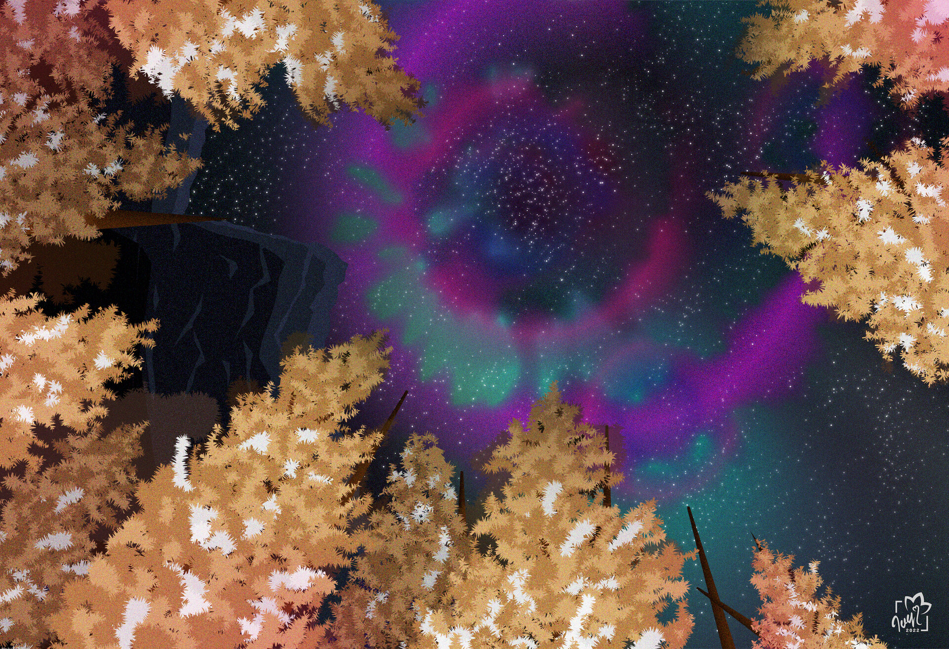 ArtStation - Forest Glow