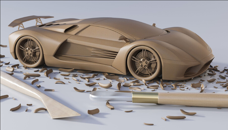 ArtStation - 3D CAR MODELING