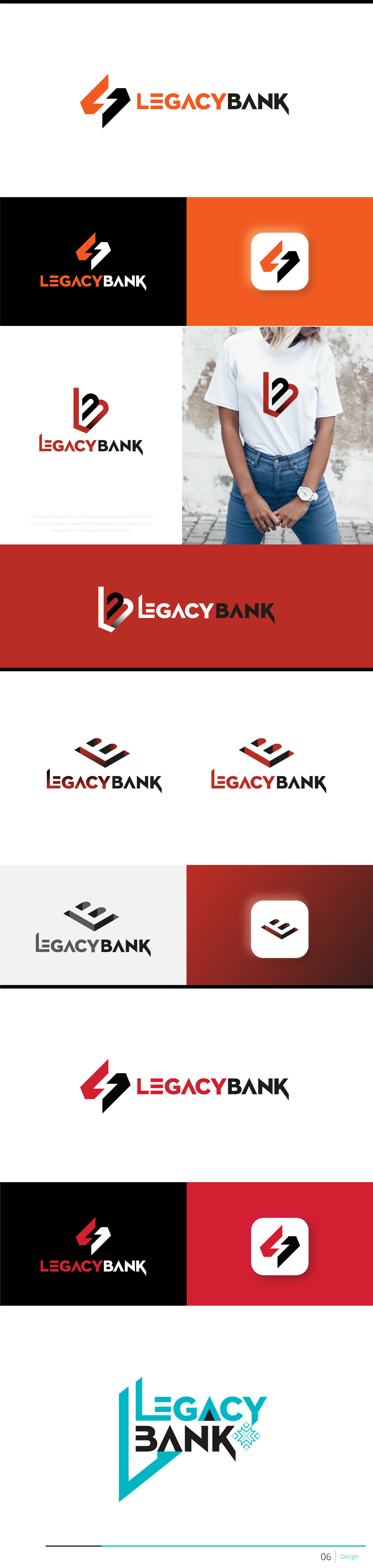 ArtStation - Legacy Bank Logo Concepts | Brand Logo Design