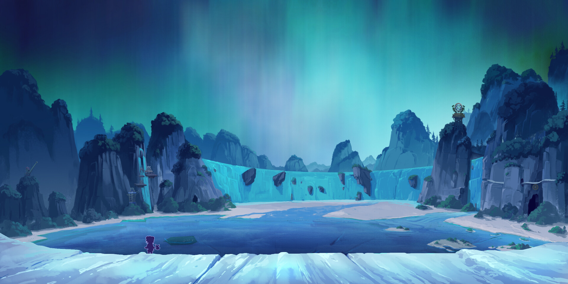 ArtStation - ice world