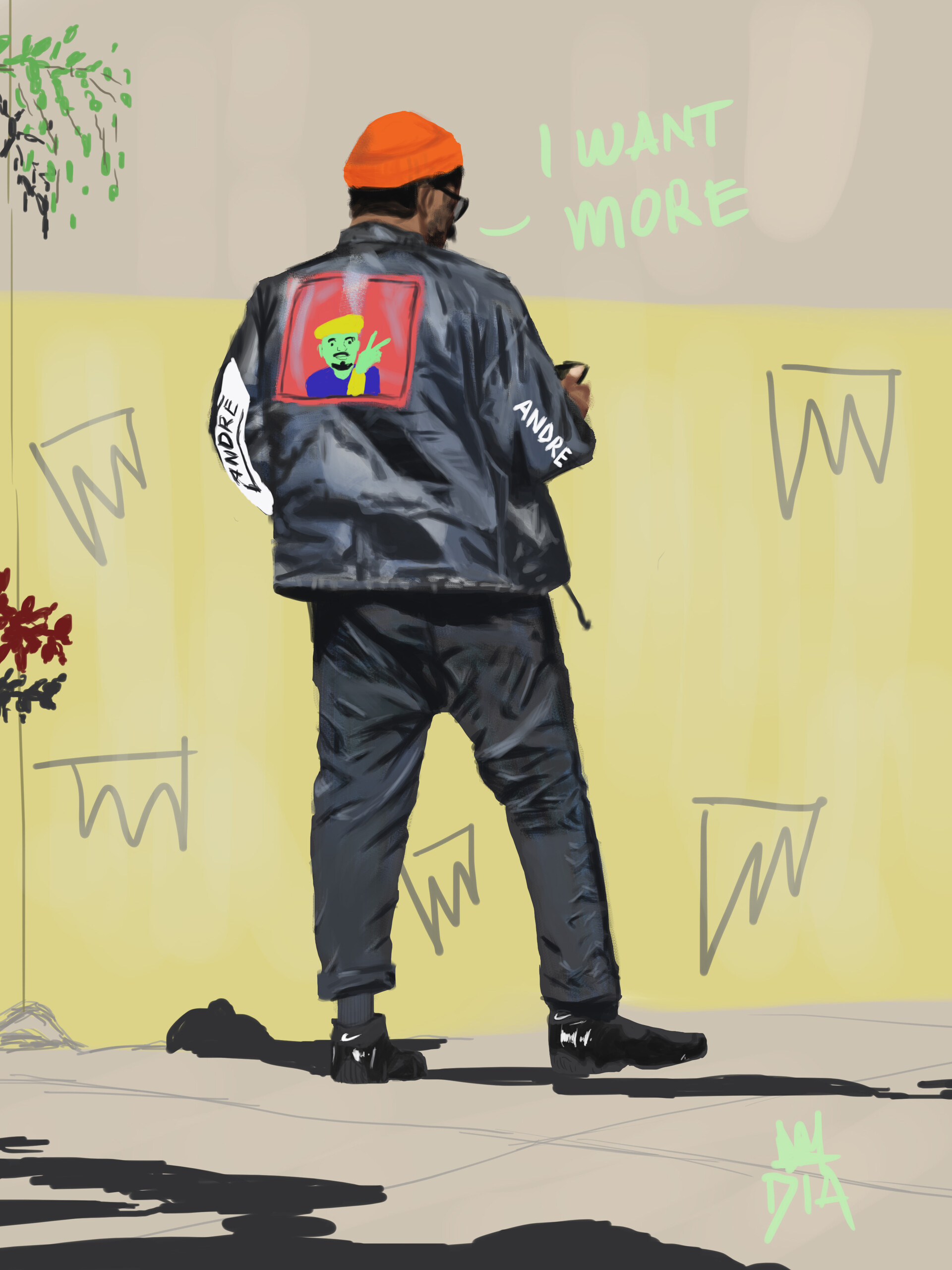 ArtStation - Andre in the Streets
