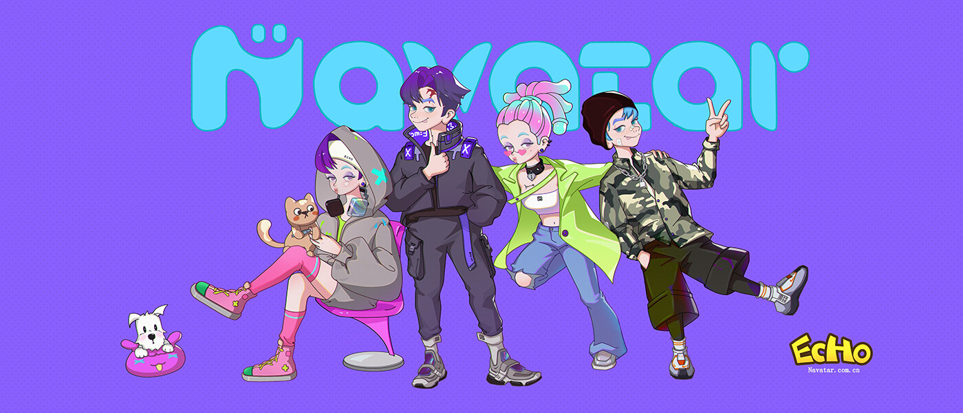 ArtStation - ECHO家族美宣图