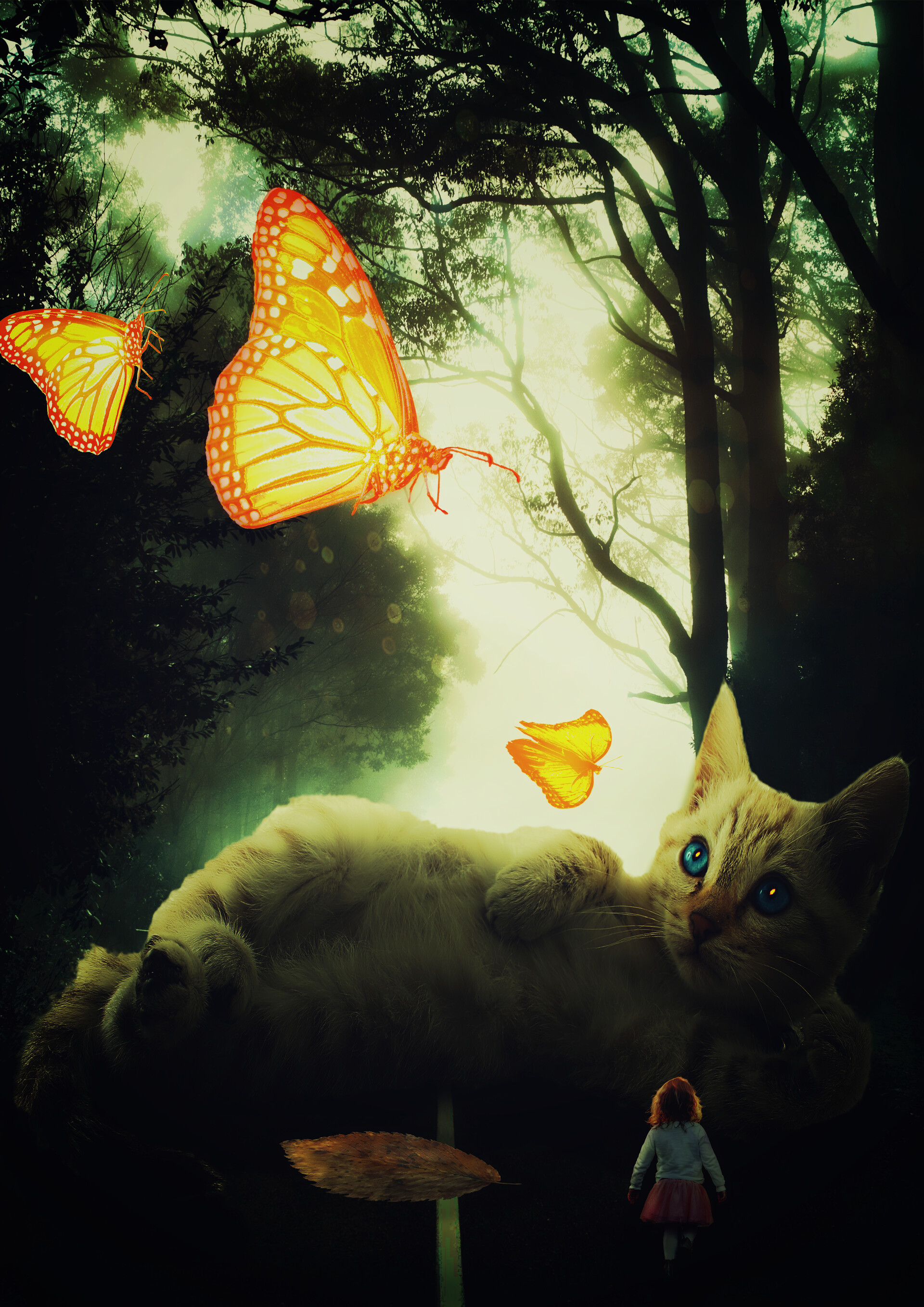 ArtStation - Giant Cat Photo Manipulation