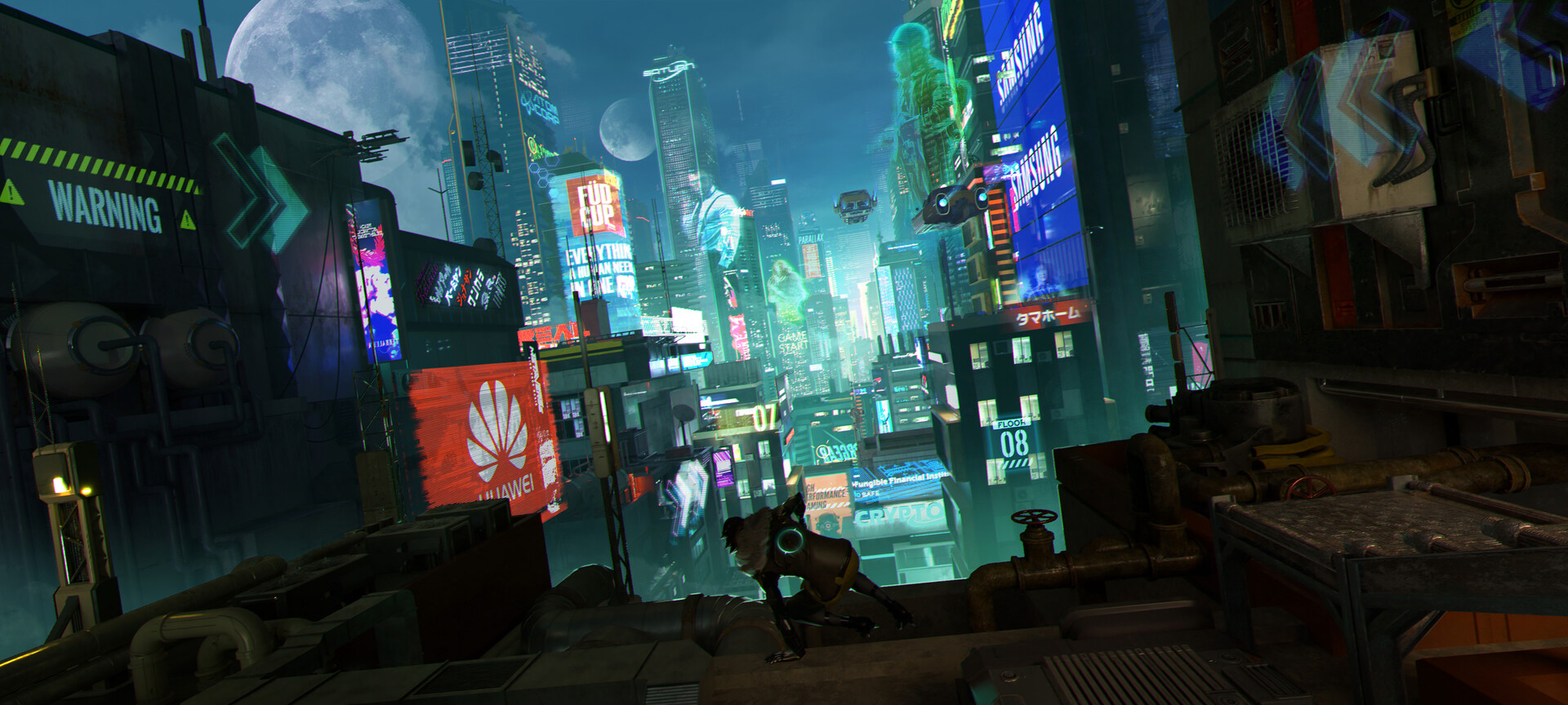 Panda Dao - Cyberpunk City 2069