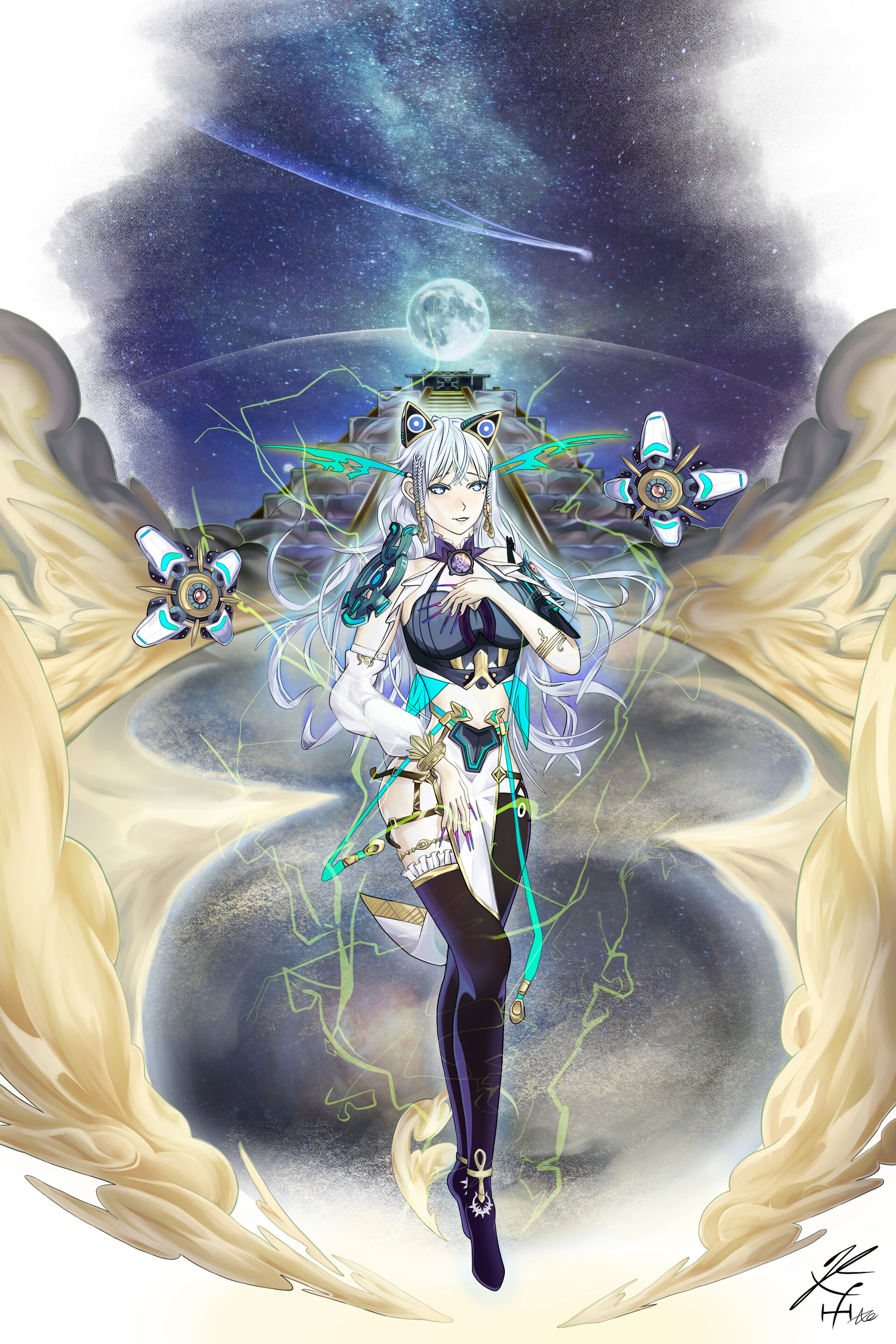 ArtStation - sf 스타일 창작 캐릭터