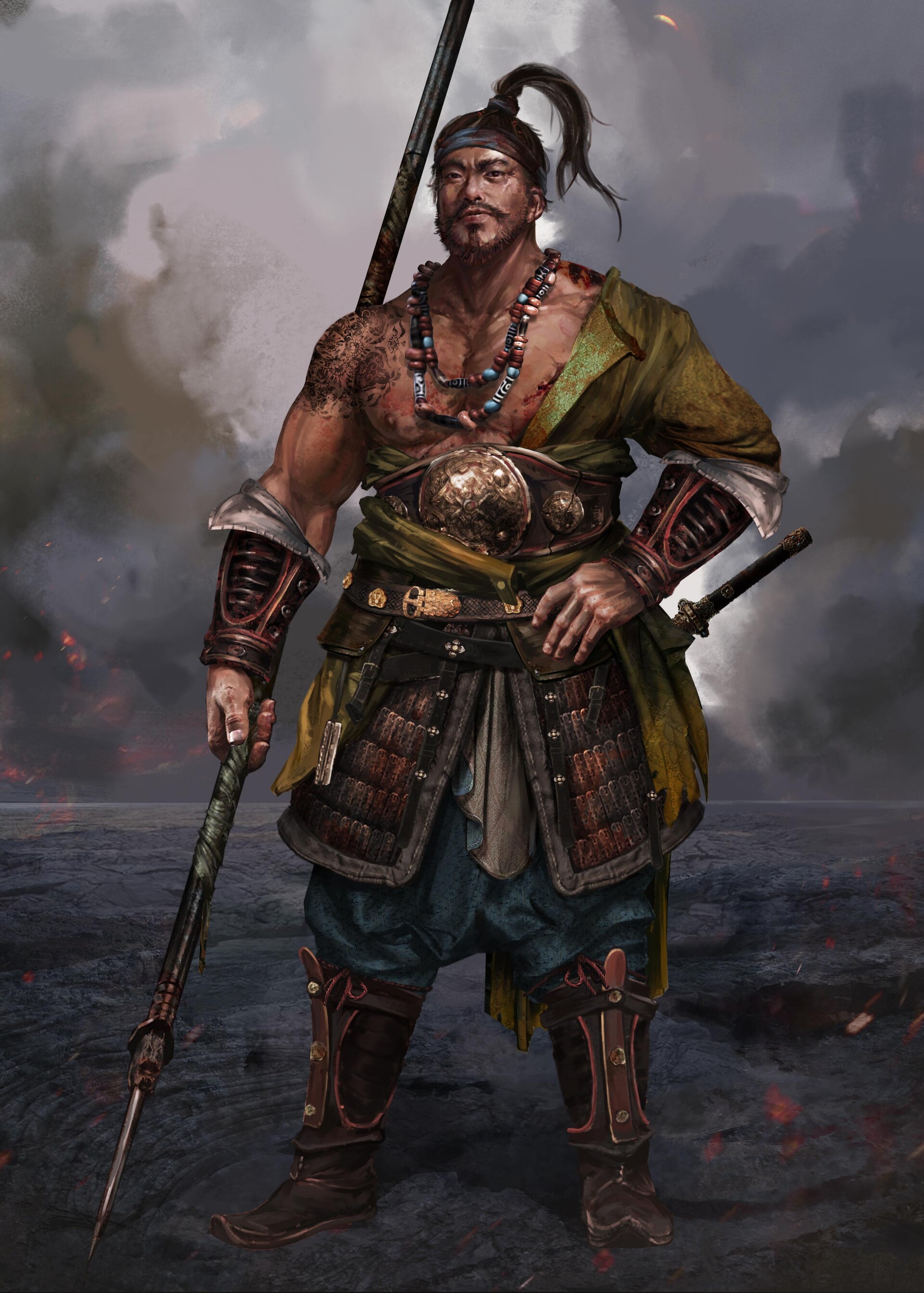 ArtStation - Soldier_Tang Dynasty