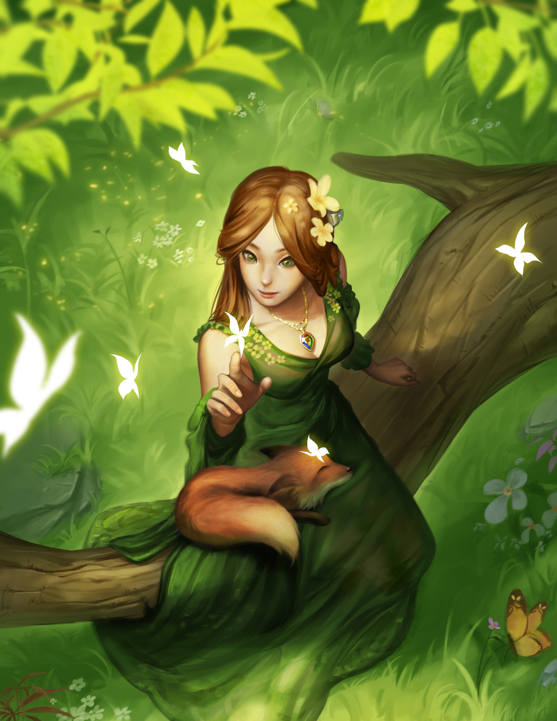 ArtStation - The Nymph | Commission