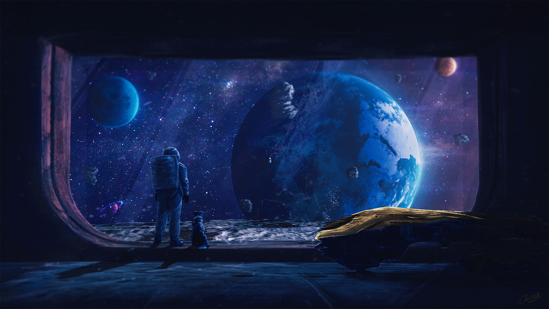 ArtStation - Space Station