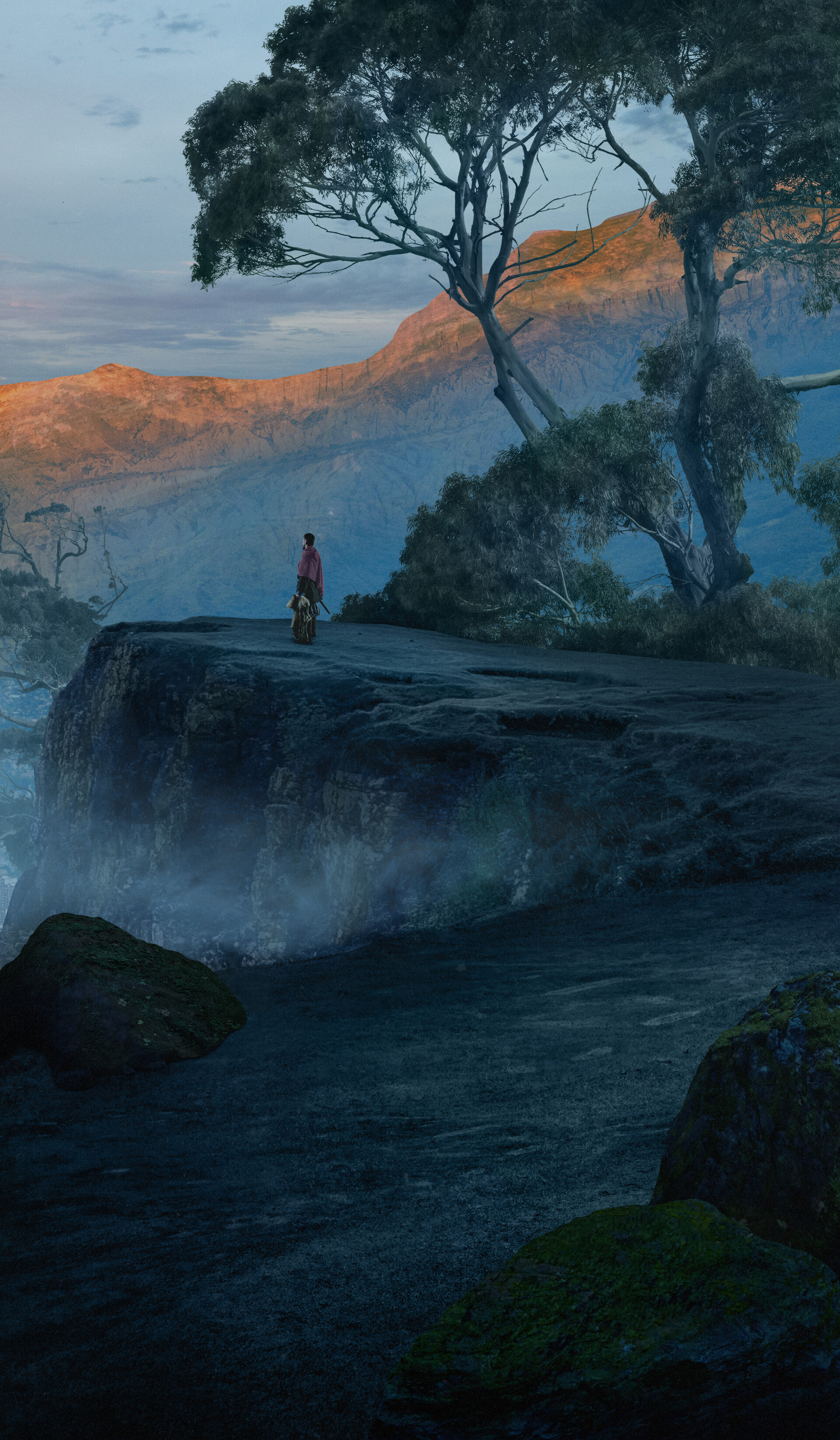 ArtStation - The Lone Warrior