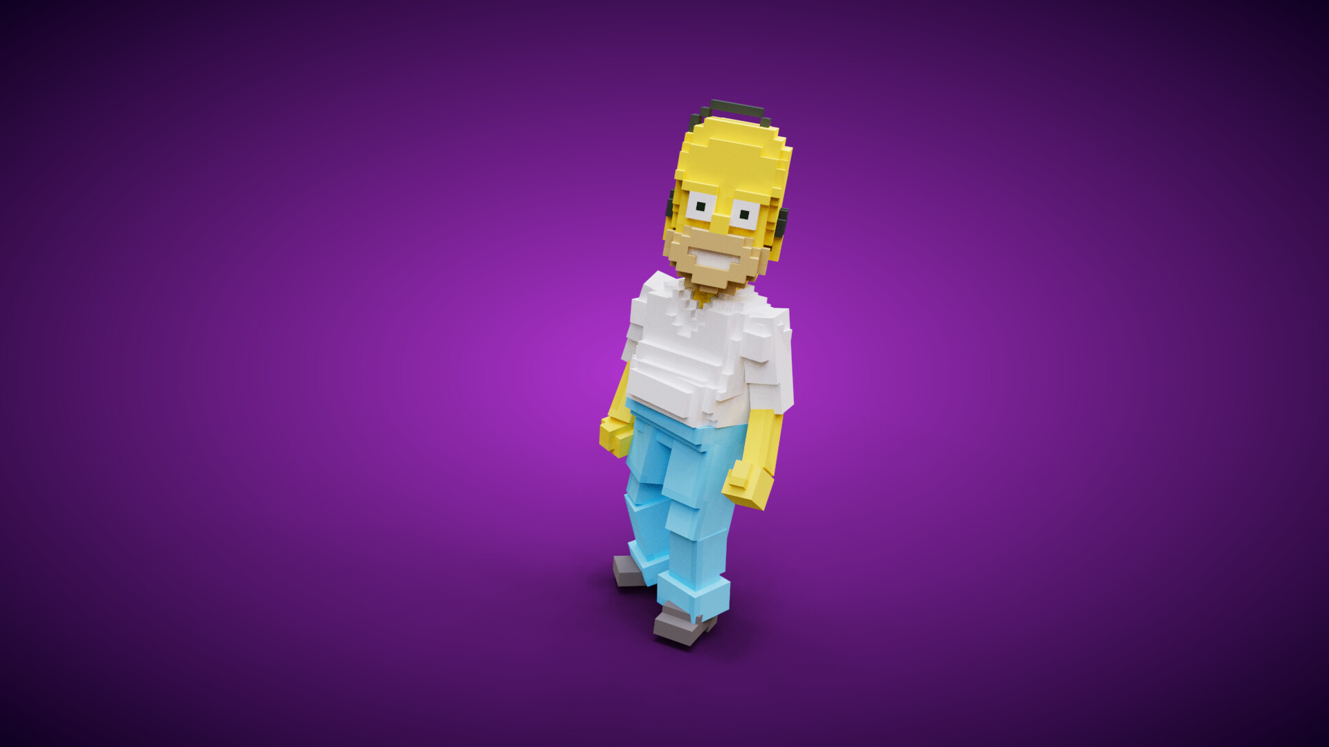 HOMER SIMPSON — Fan Art by GreyFoxel — ProUser.Me