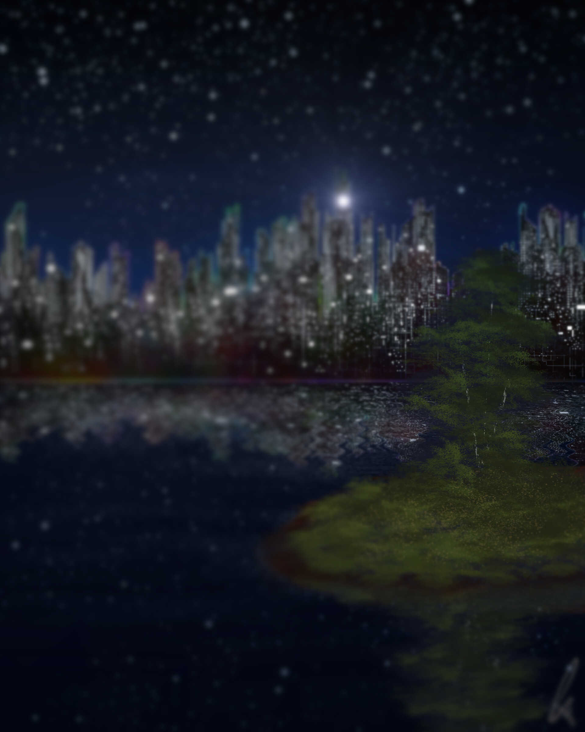 ArtStation - Night city