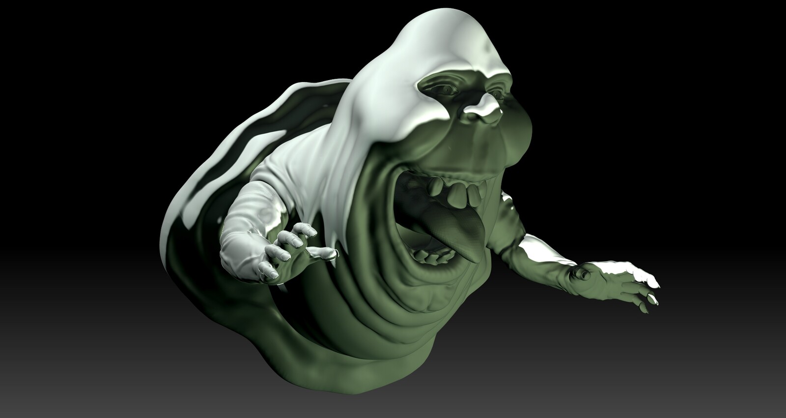 Nathan Allison - Slimer 3D print project