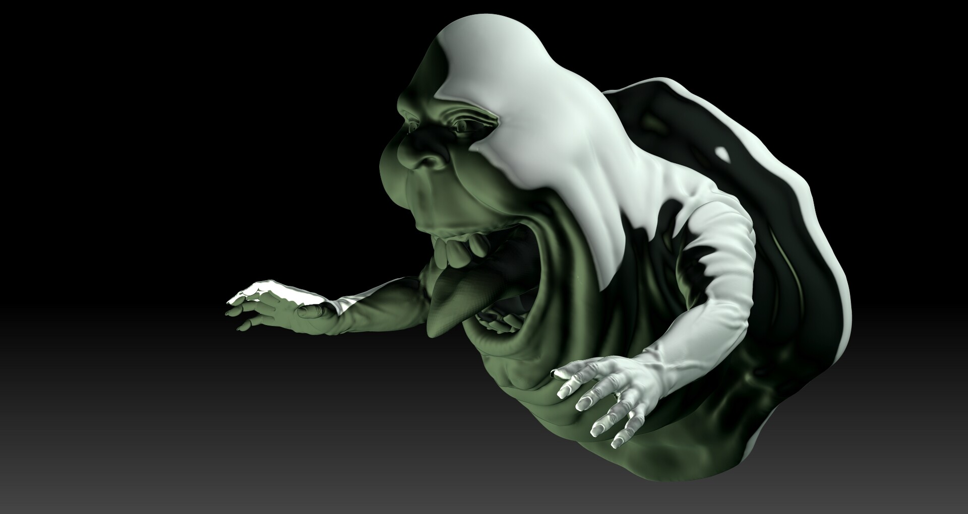 Nathan Allison - Slimer 3D print project