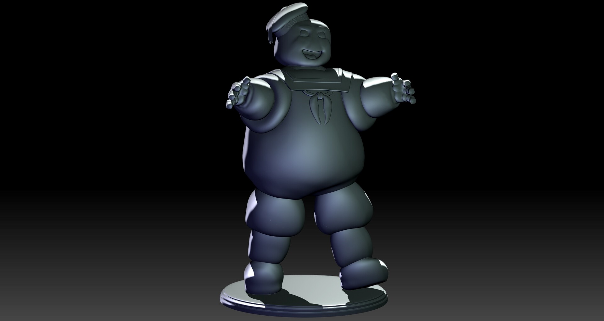 ArtStation - Stay puft marshmallow man 3D print