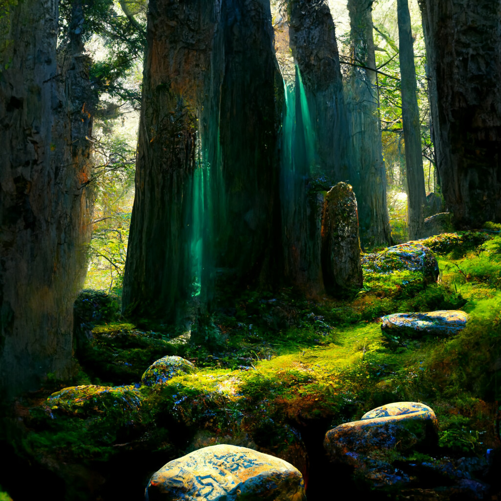 ArtStation - Midjourney Environment Experiments: Greenery