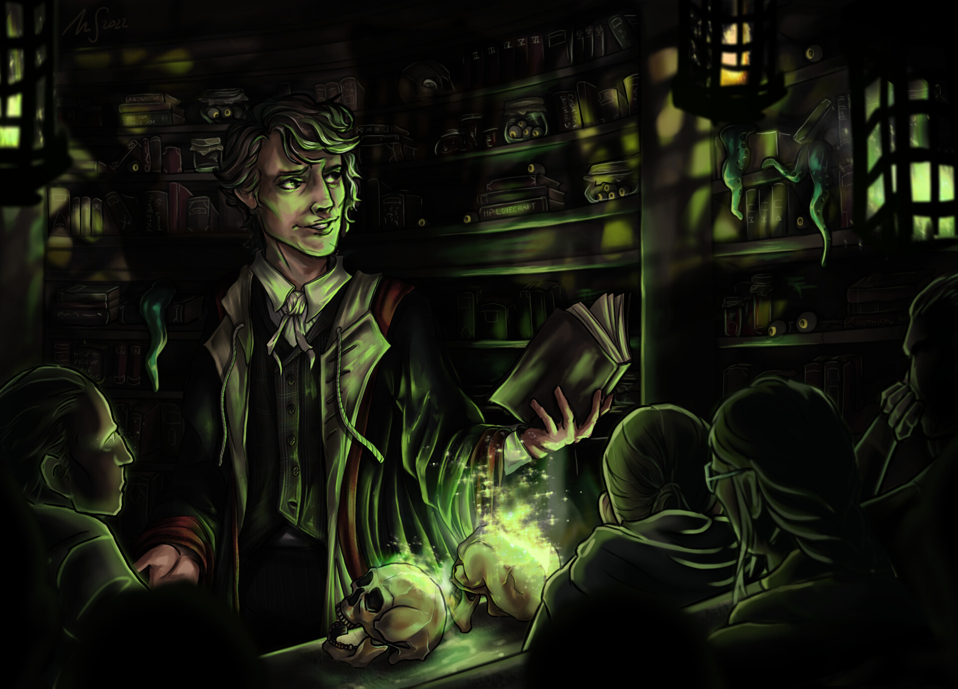 ArtStation - Bloodborne - Mensis students