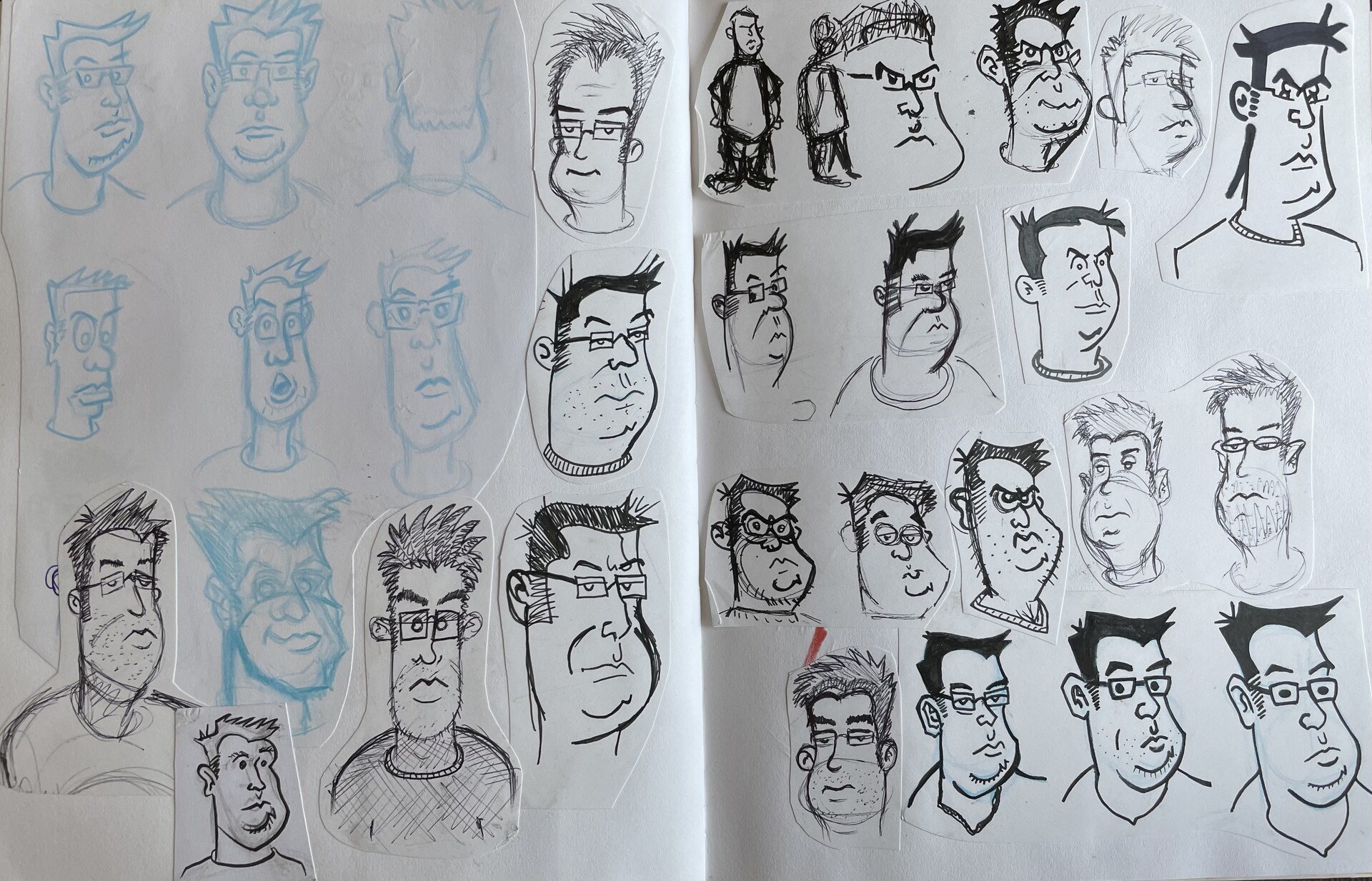 ArtStation - Sketchbook Character Design