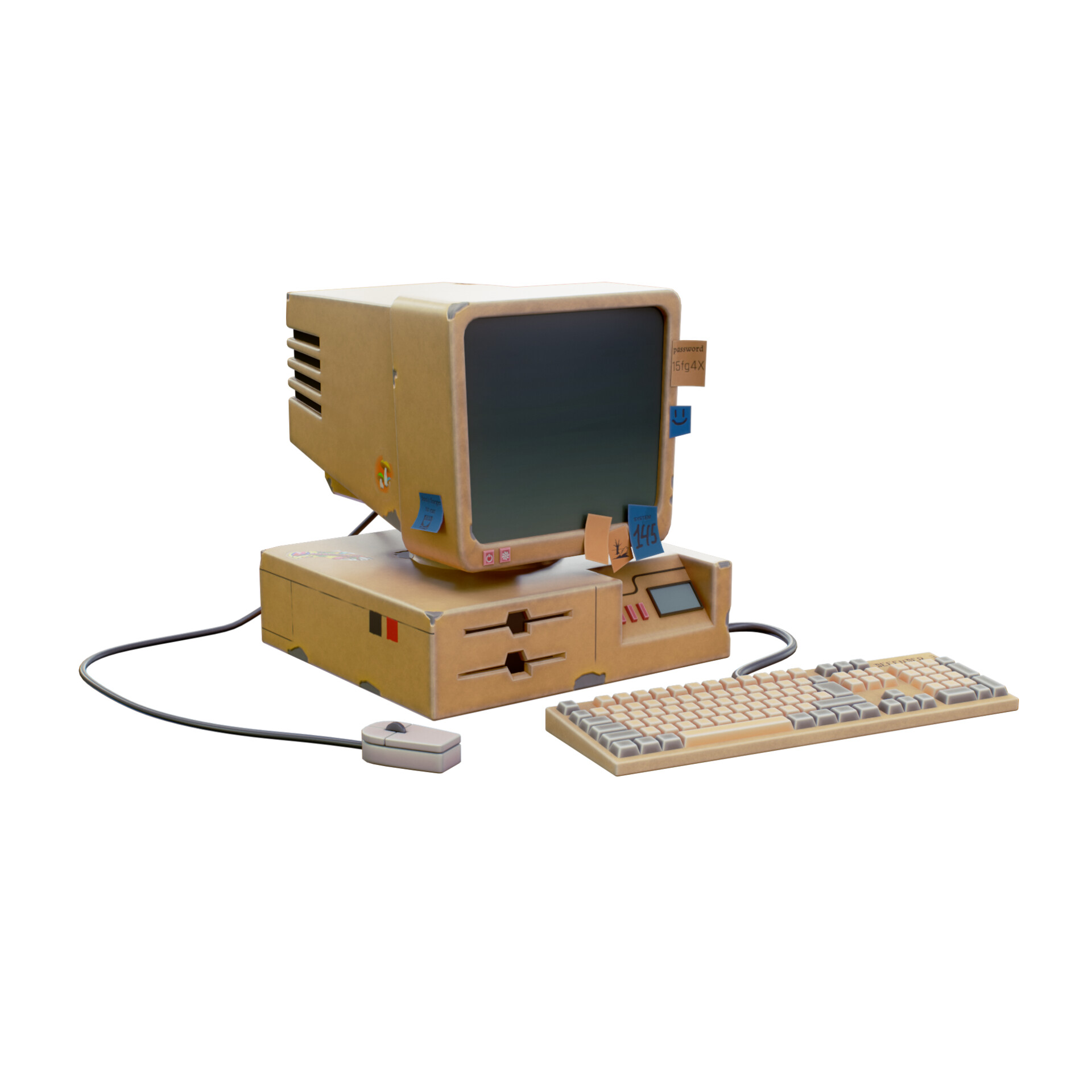 Old Computer Monitor