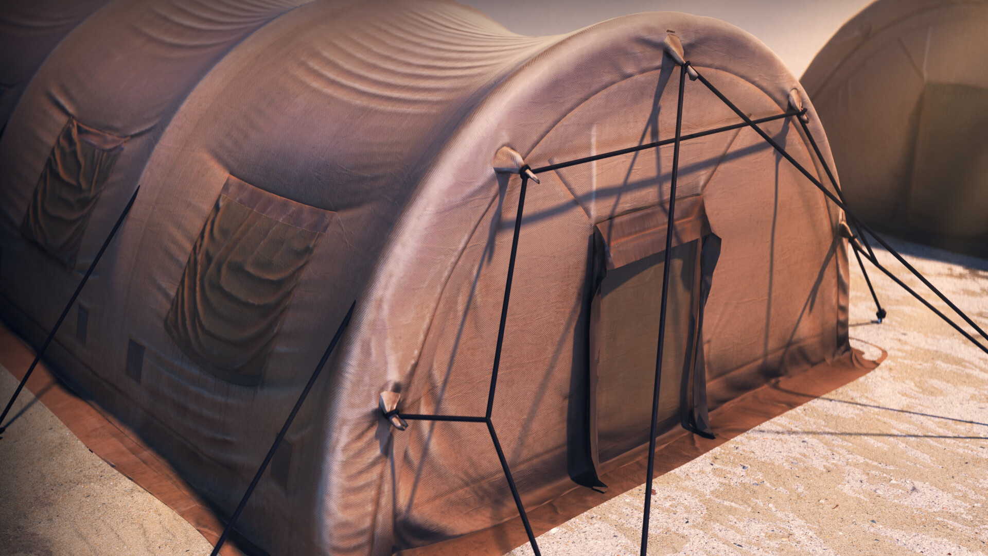 ArtStation - Military Tent