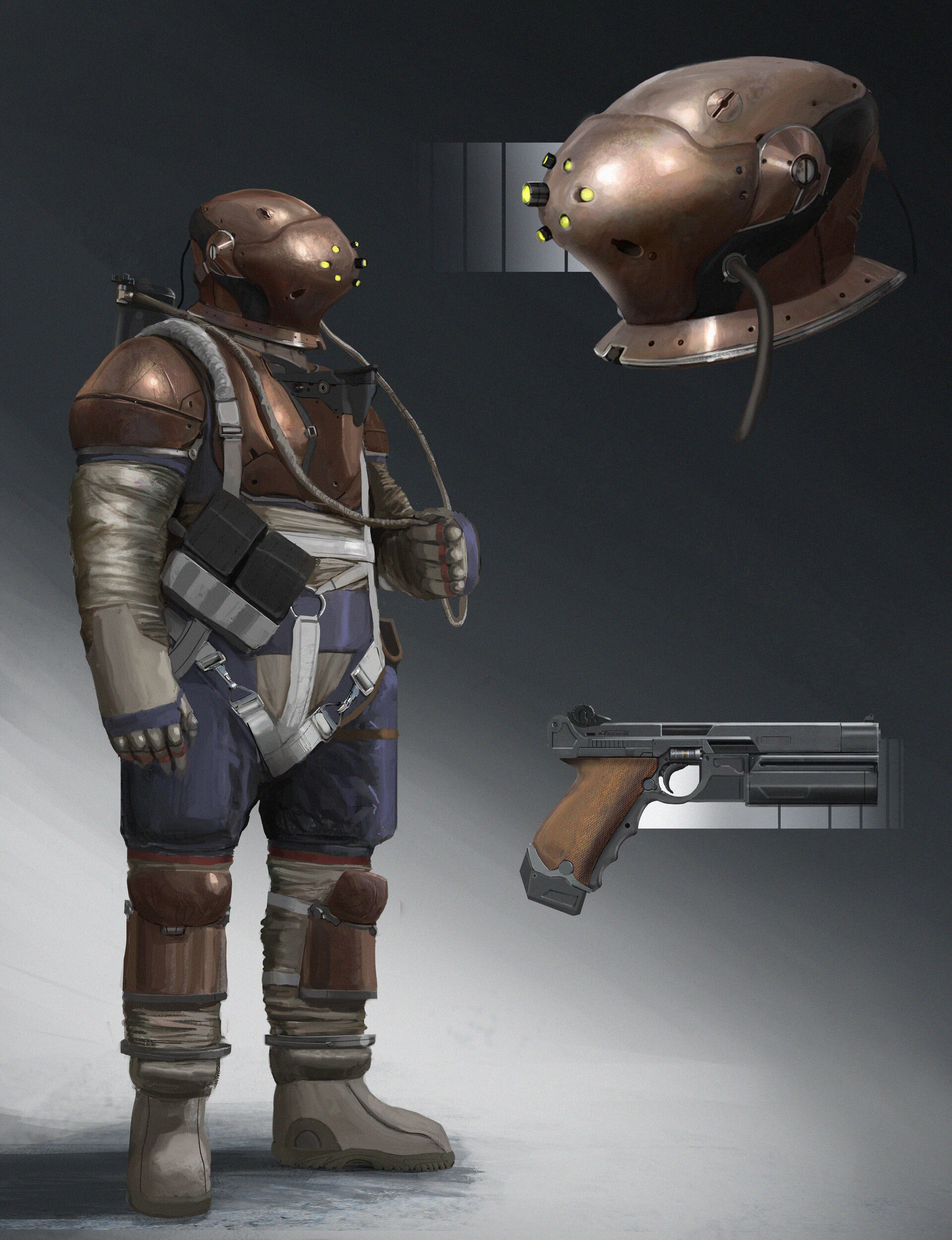 ArtStation - Deep space diver