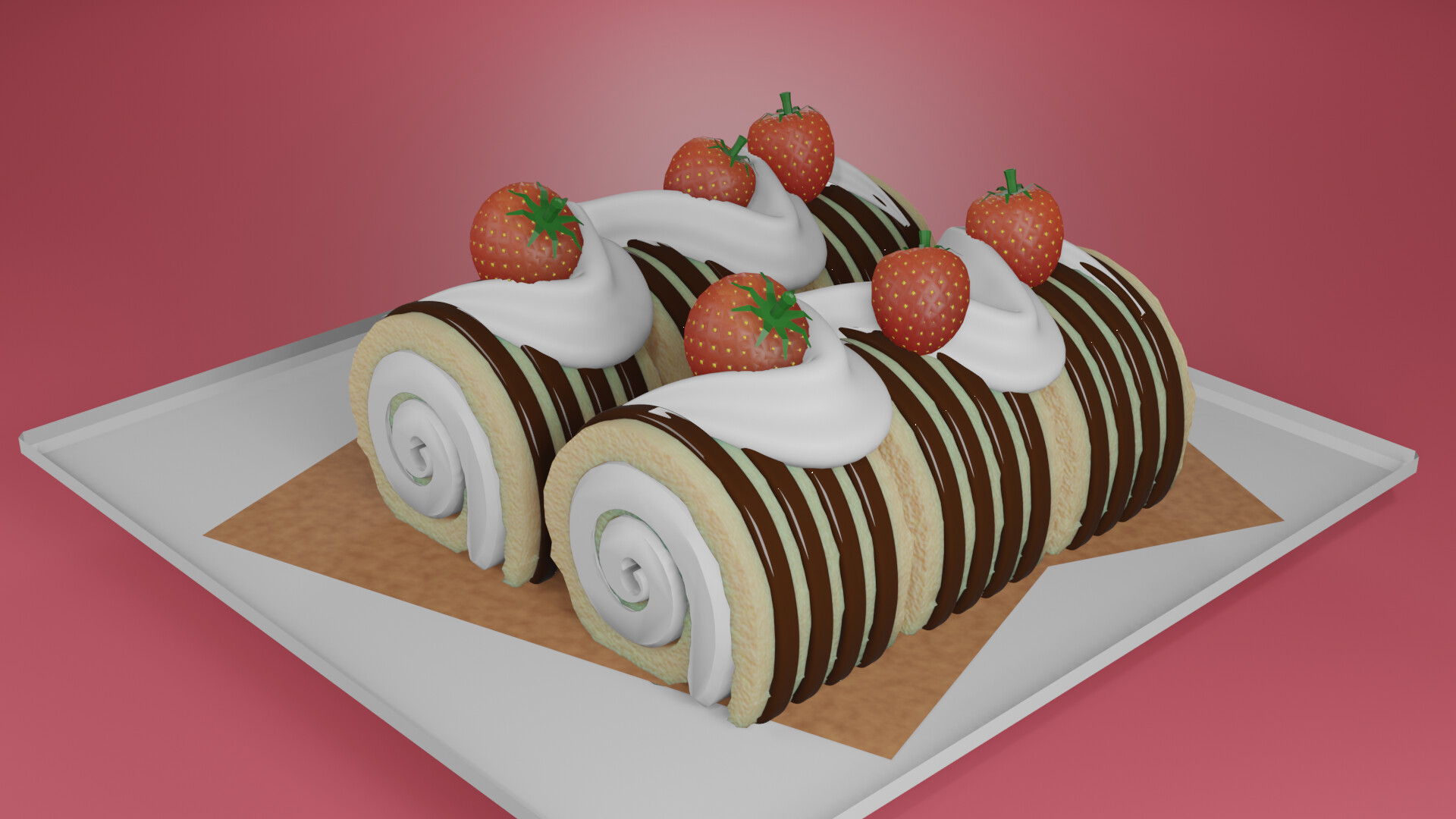 ArtStation - Cake roll