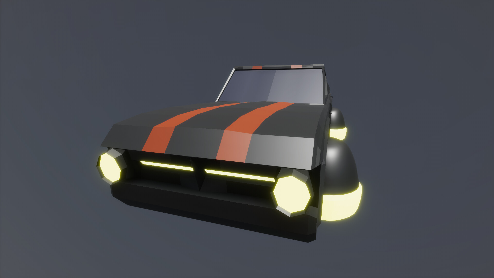 ArtStation - Cyber Muscle Car