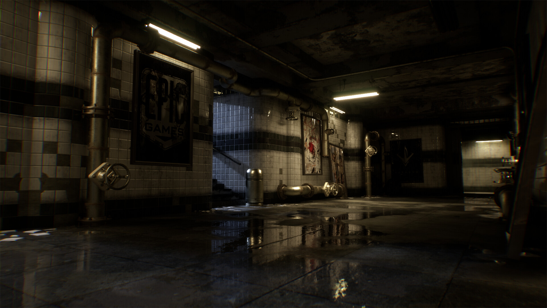 Andrea Alliaud - Subway ReLighting UE5