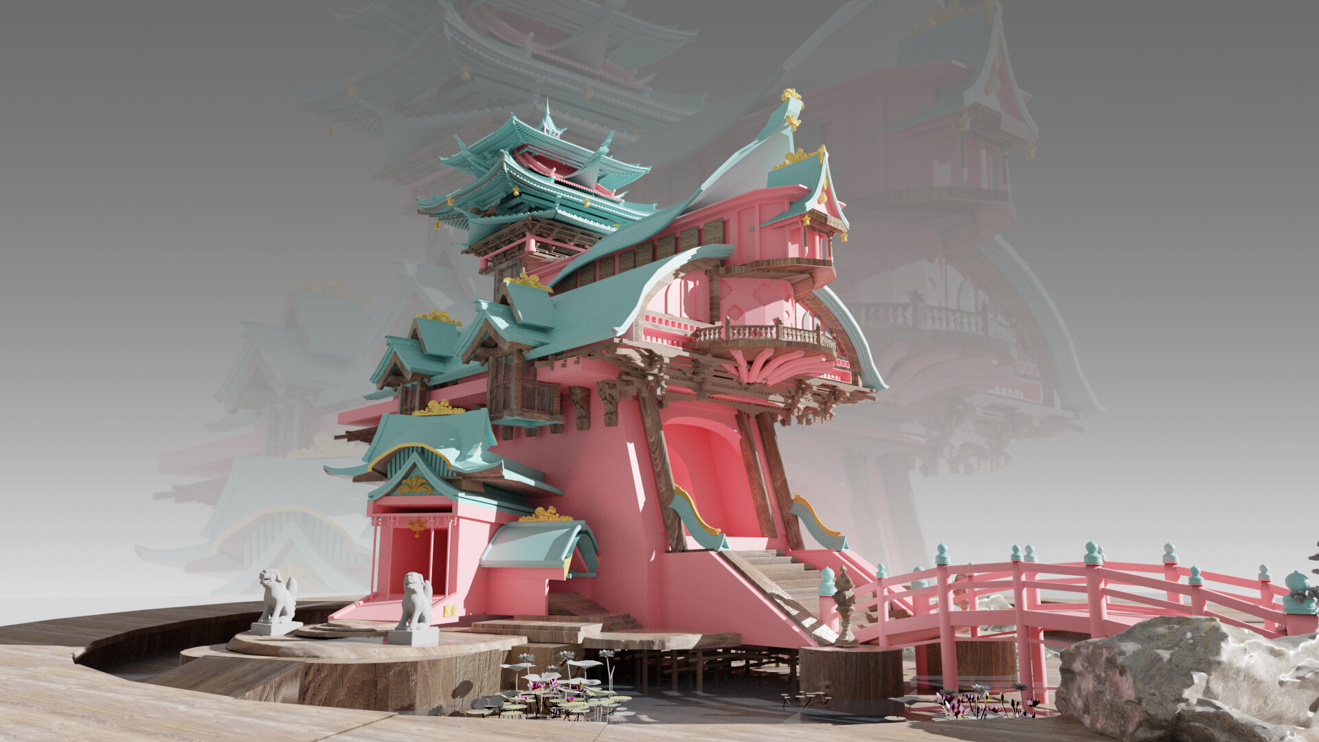 ArtStation - Chinese style design