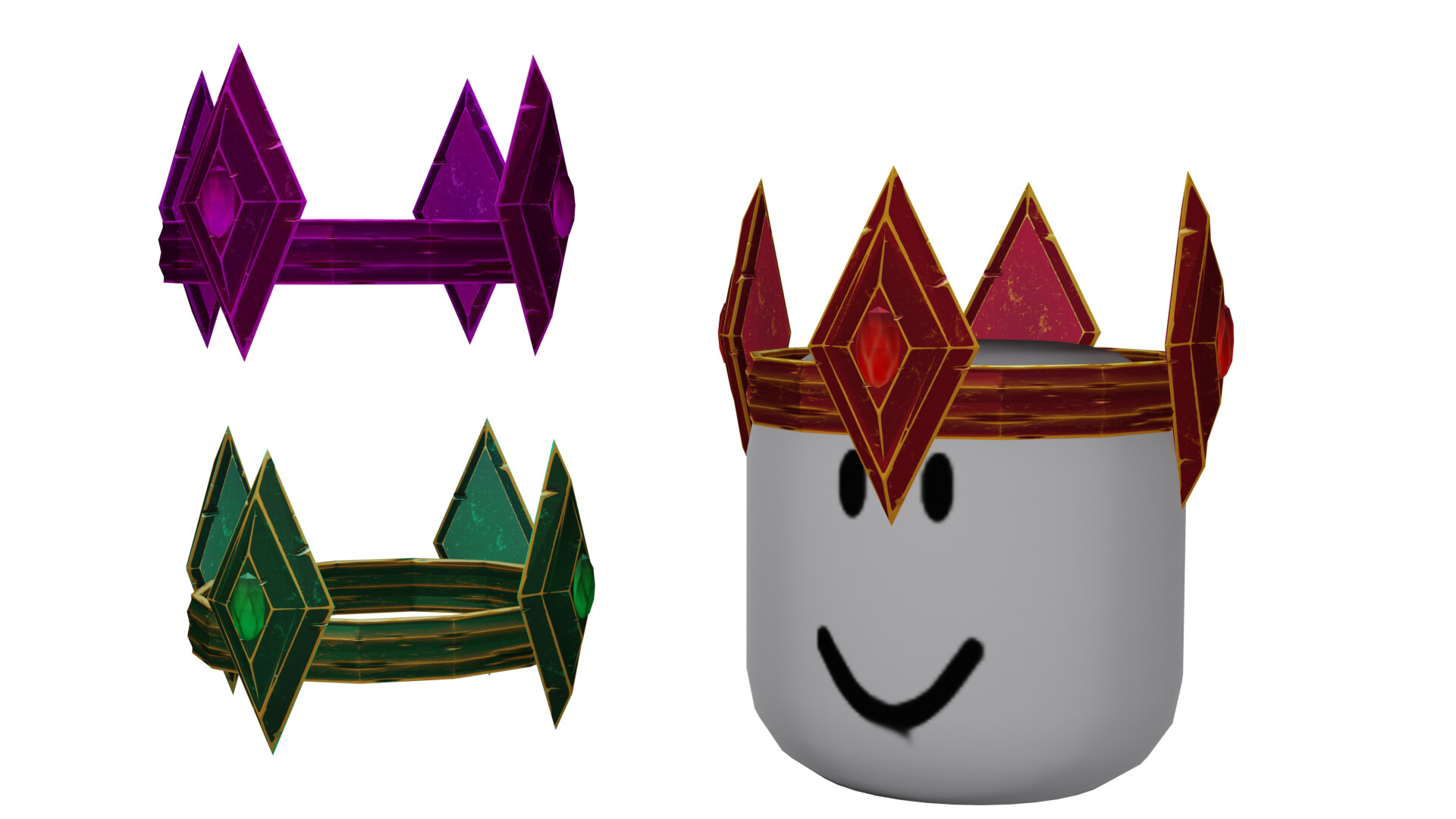 ArtStation - Damaged Crowns