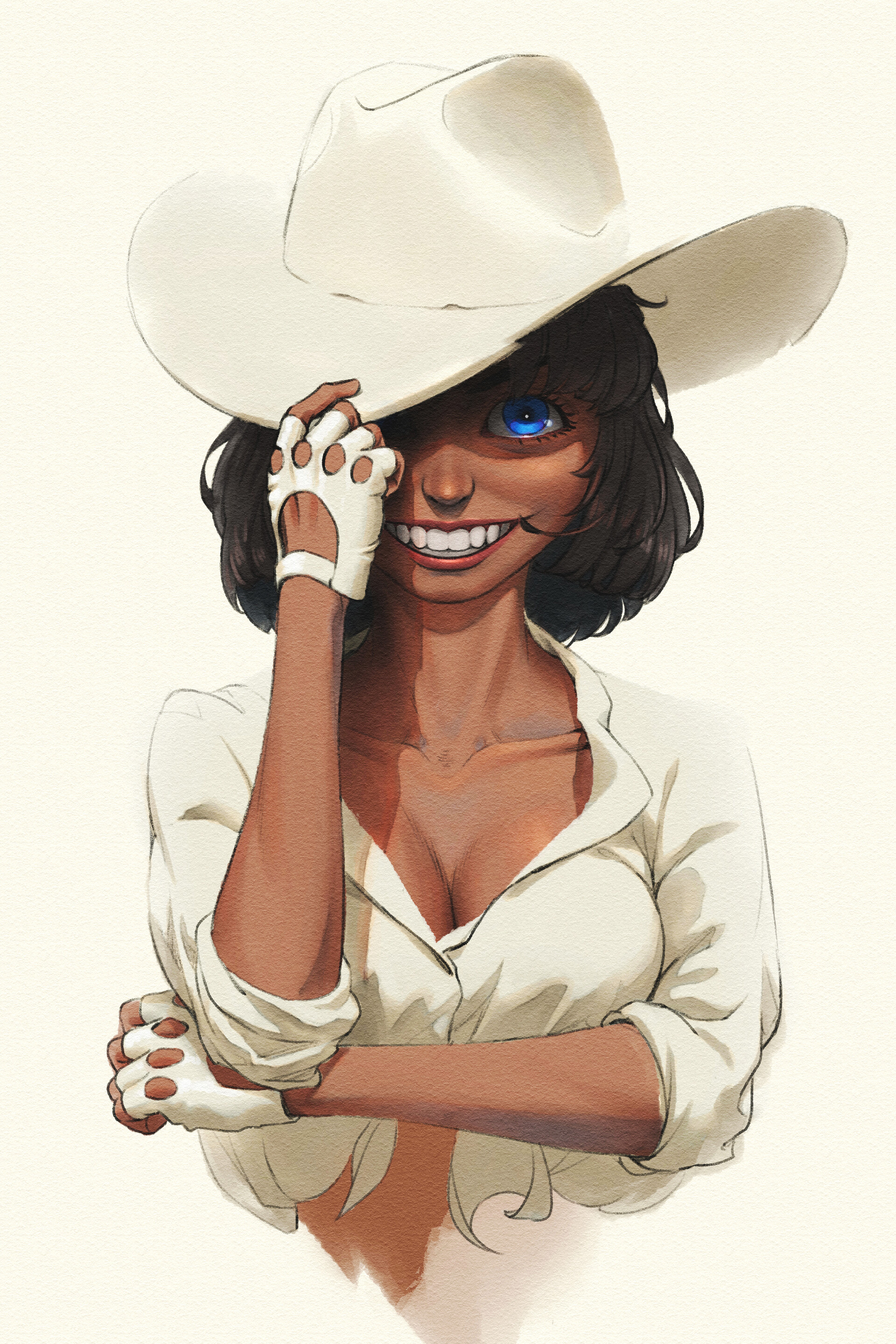 ArtStation - cowgirl