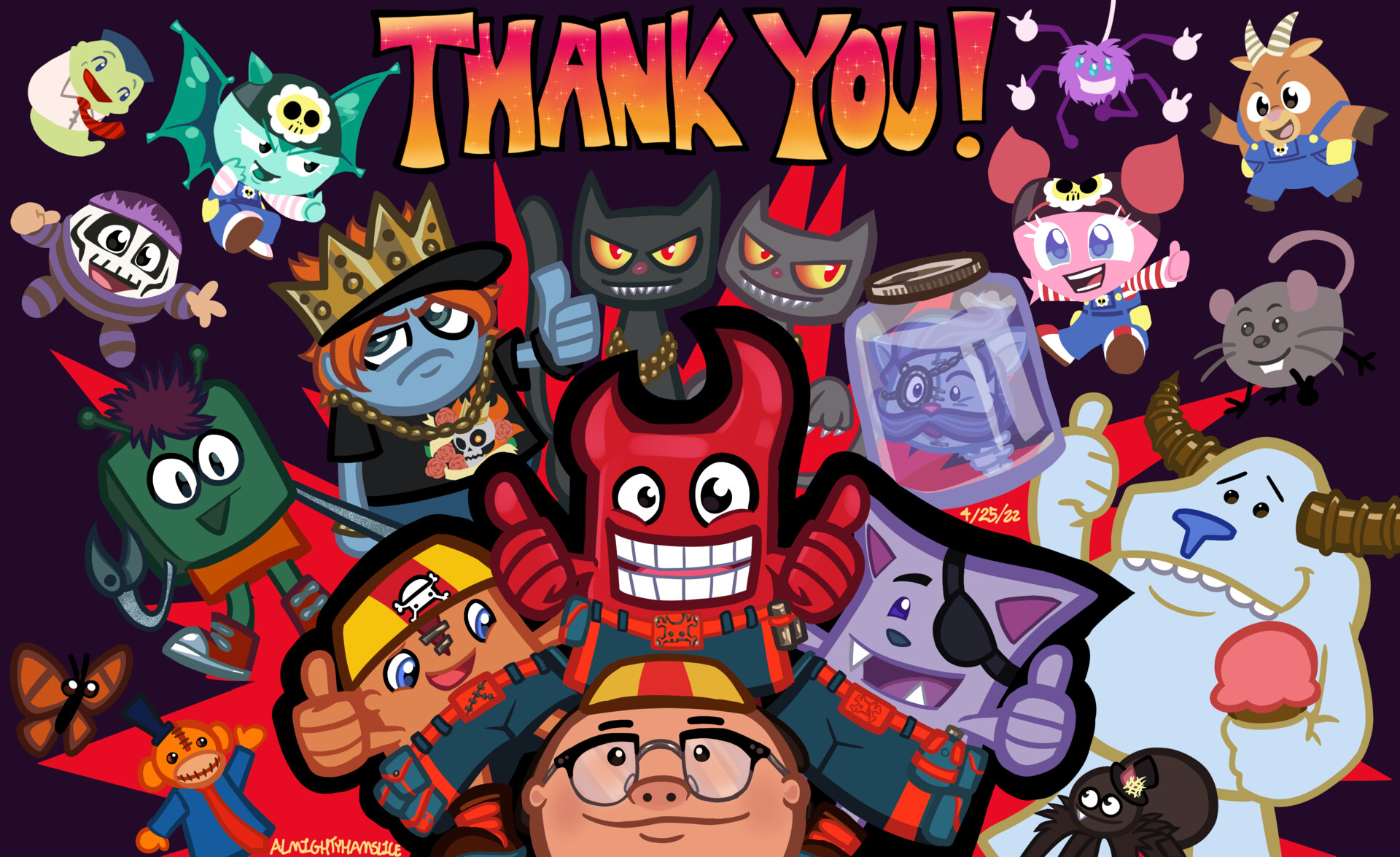 ArtStation - Various Team Smithereen Drawings