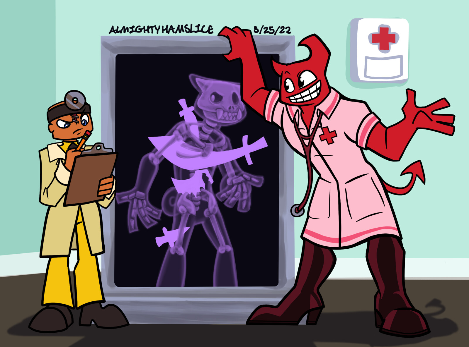 Ivy Gehman - Various Team Smithereen Drawings