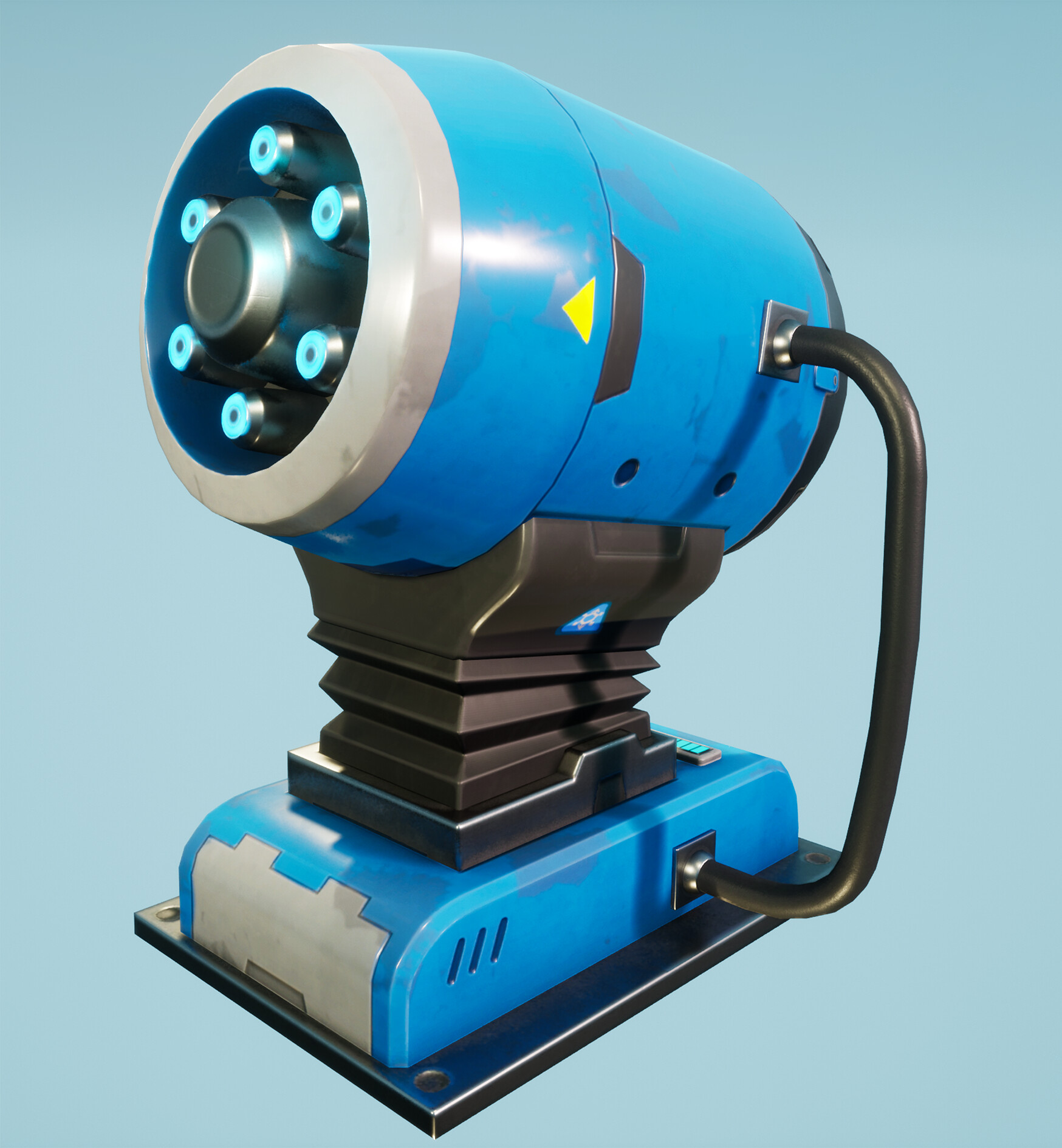 ArtStation - Overwatch Study - Snow Machine