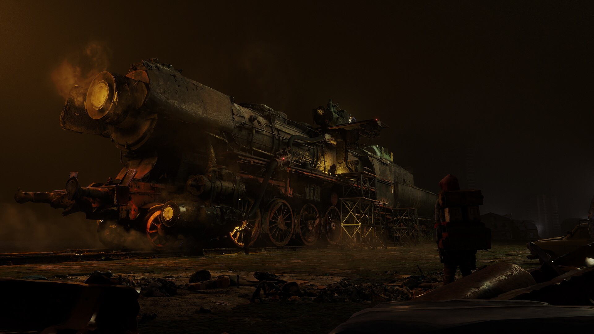 ArtStation - Last train leaving