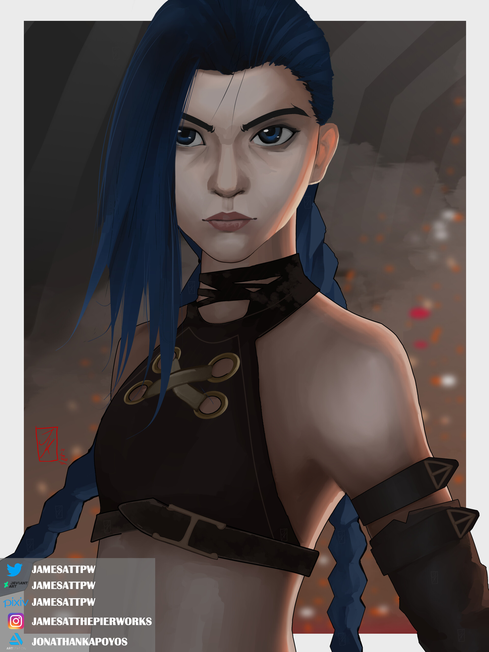 ArtStation - Arcane Jinx Fanart