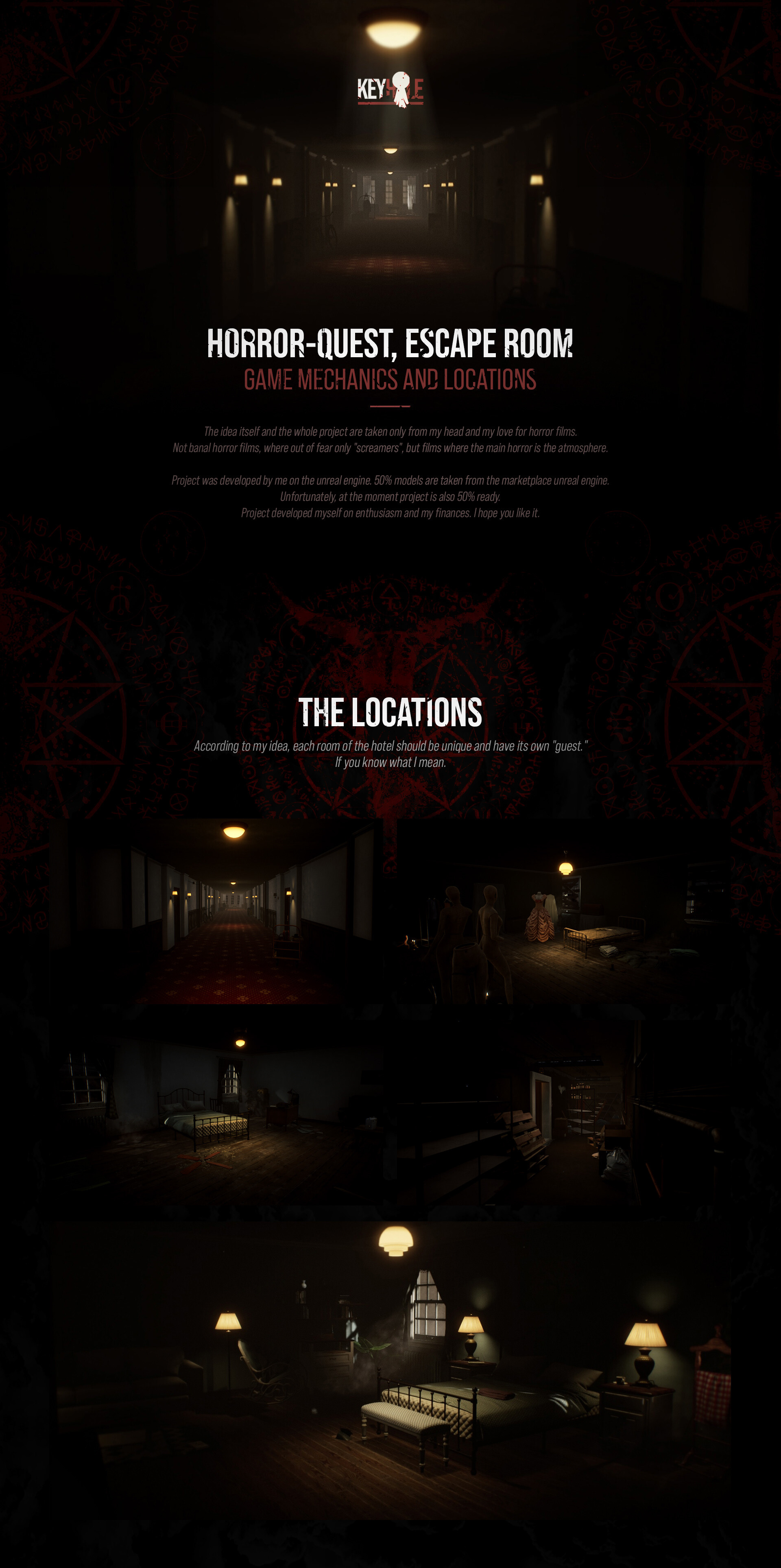 ArtStation - Horror game (Unreal Engine 4)