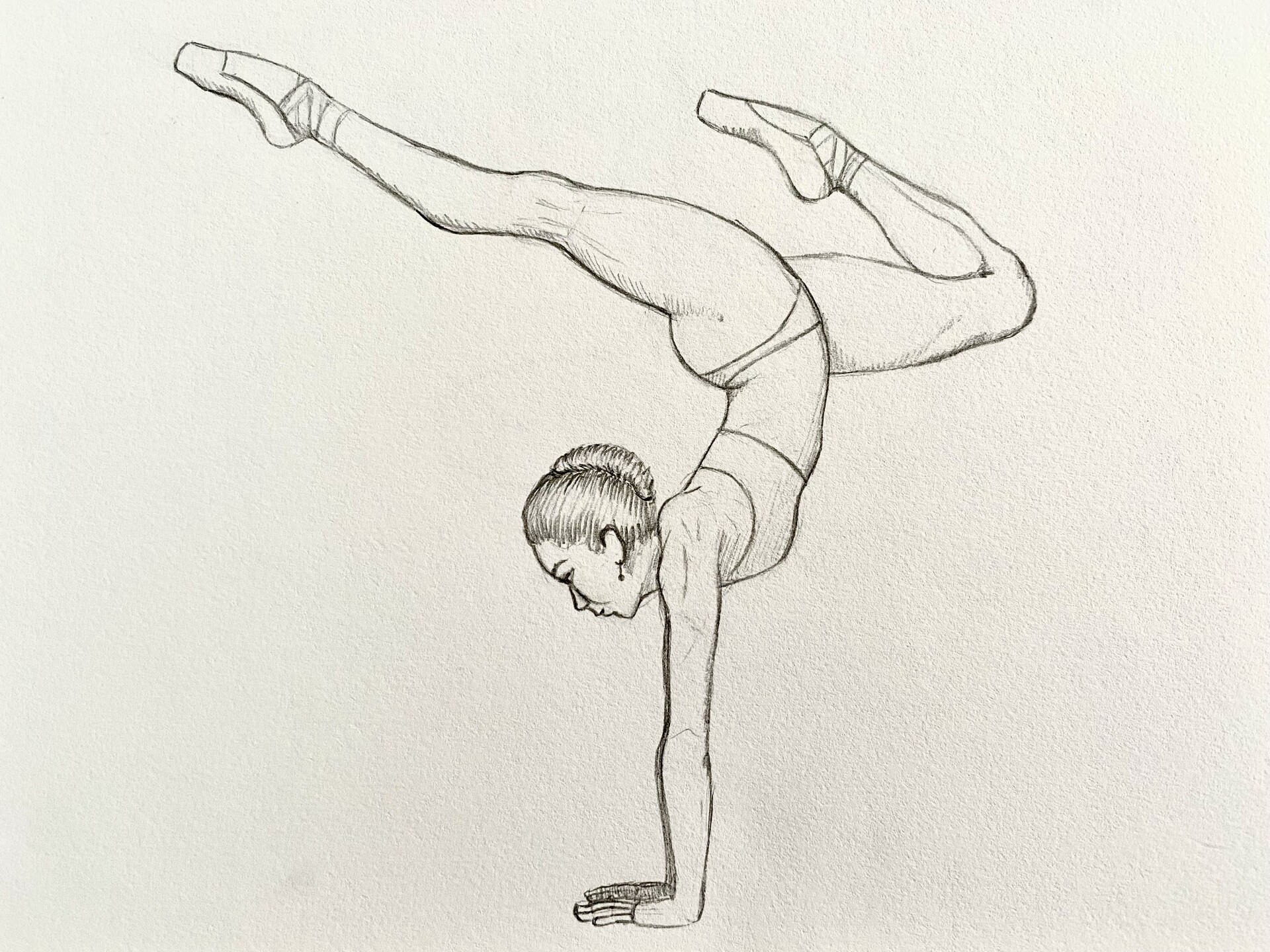 ArtStation - Dancer Pose Sketch 1