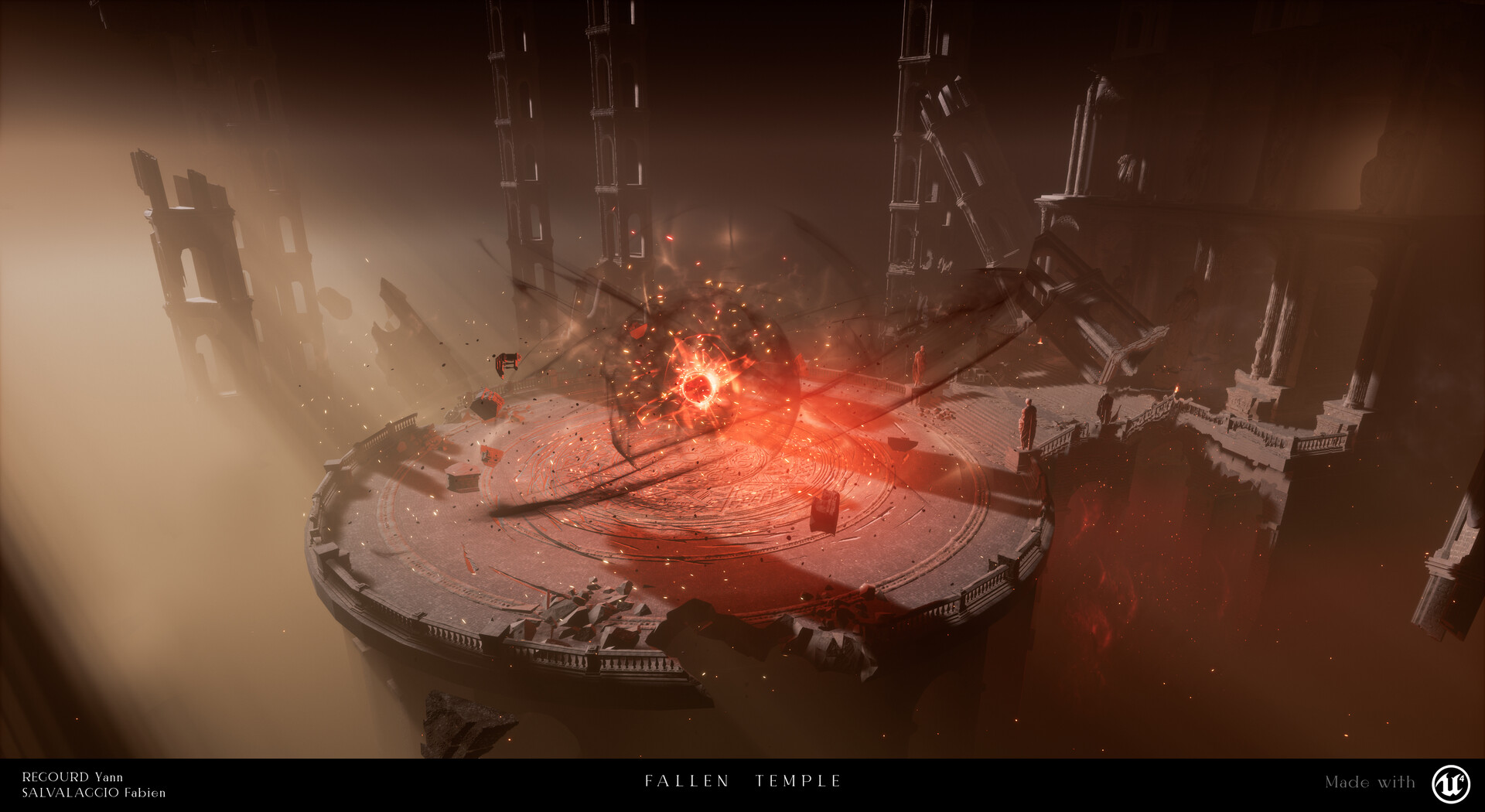 Fabien SALVALAGGIO - FALLEN TEMPLE - Environment Art