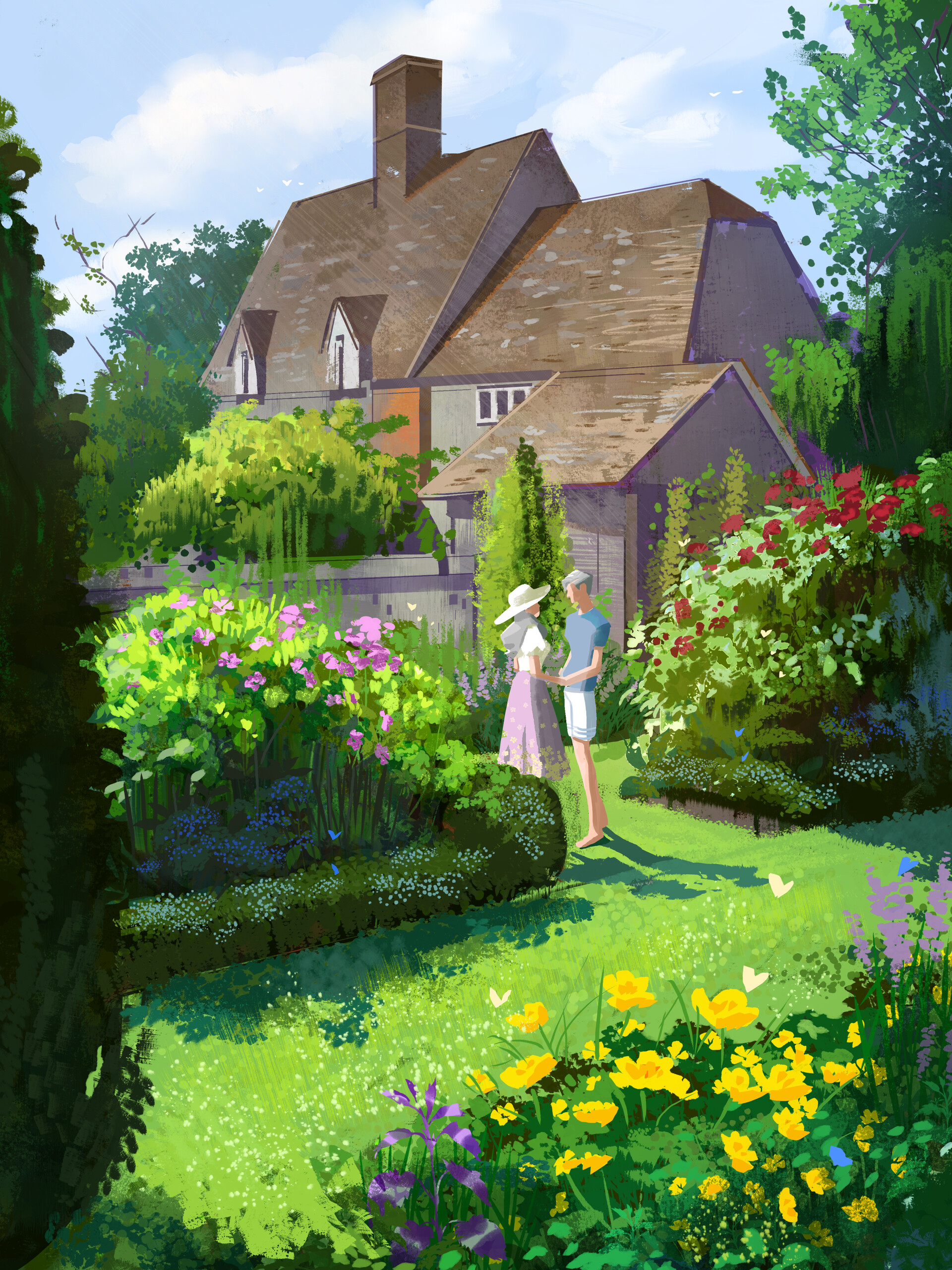 ArtStation - garden
