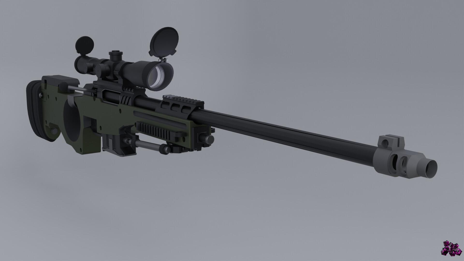 Esa Maulana - AWM Sniper Rifle